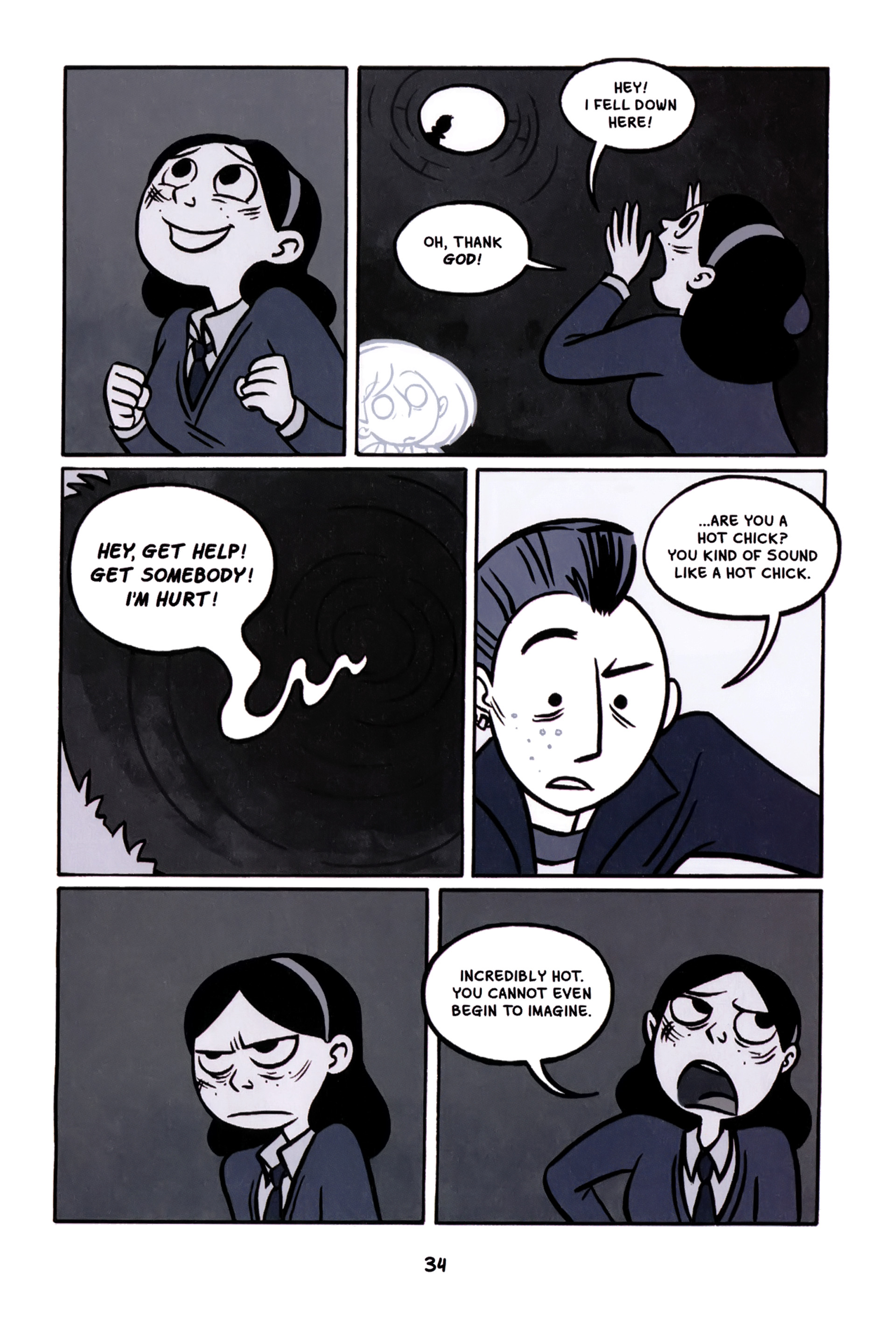 Read online Anya's Ghost comic - Issue #1