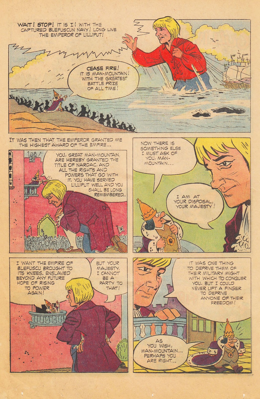 Read online Gulliver's Travels comic - Issue # Full