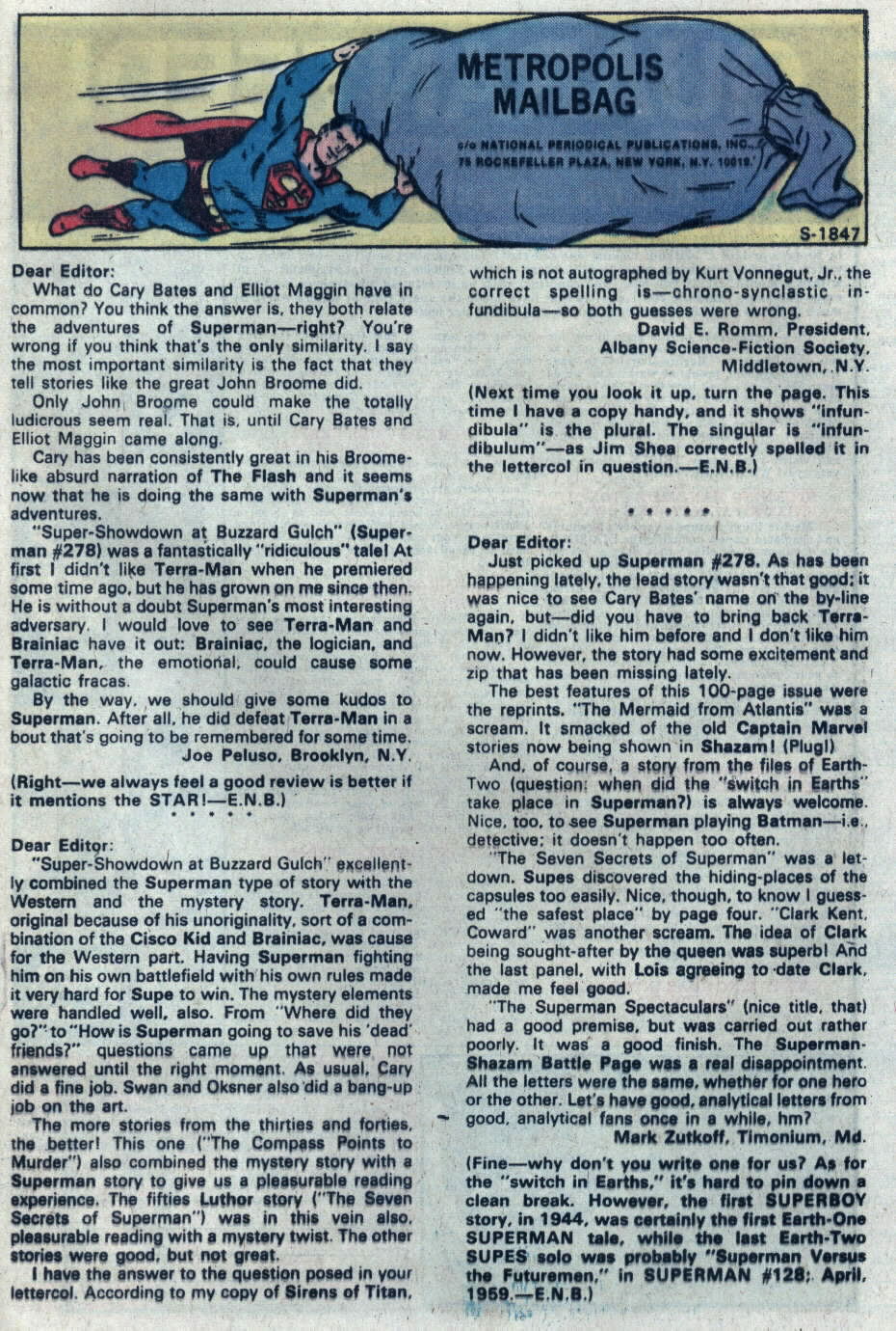 Read online Superman (1939) comic - Issue #282