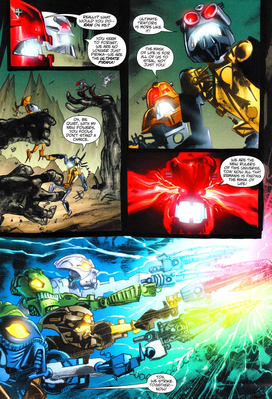 Read online Bionicle: Ignition comic - Issue #3