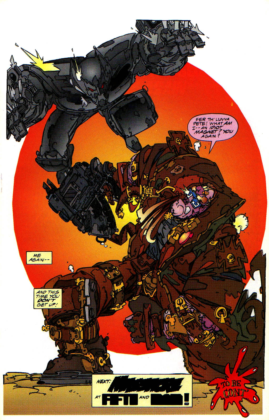 Read online Images of ShadowHawk comic - Issue #1