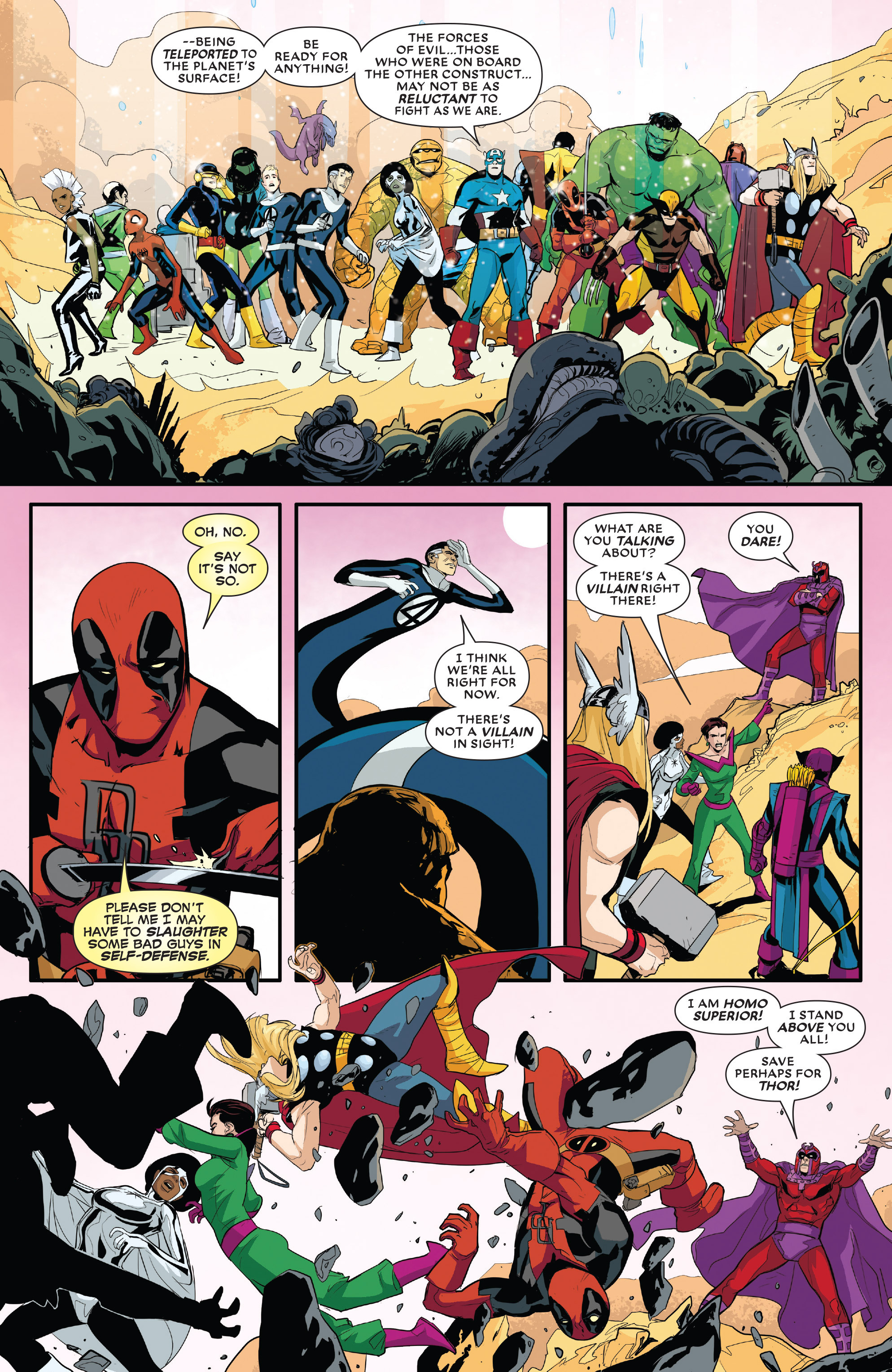 Read online Deadpool's Secret Secret Wars comic - Issue #1