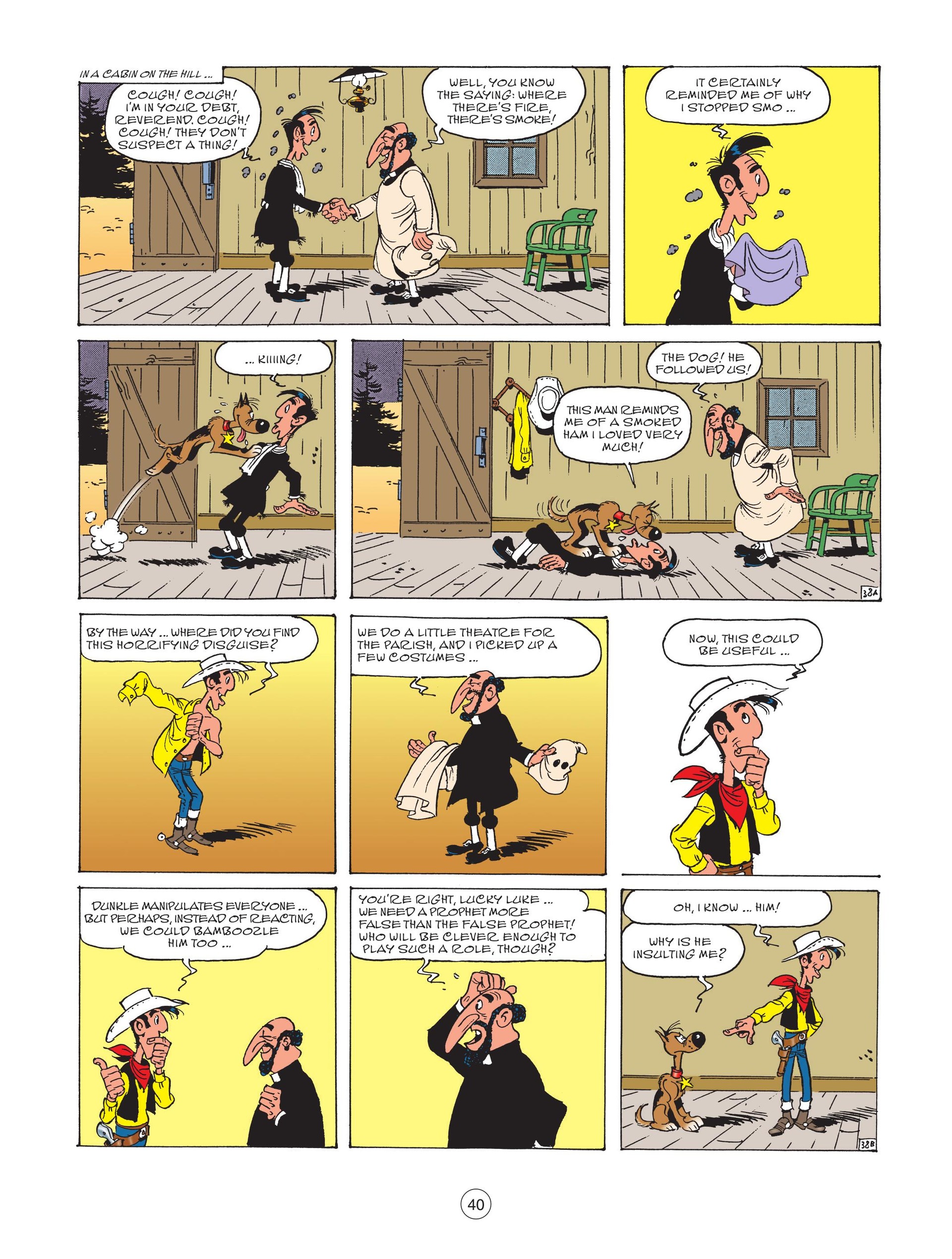 Read online A Lucky Luke Adventure comic - Issue #73