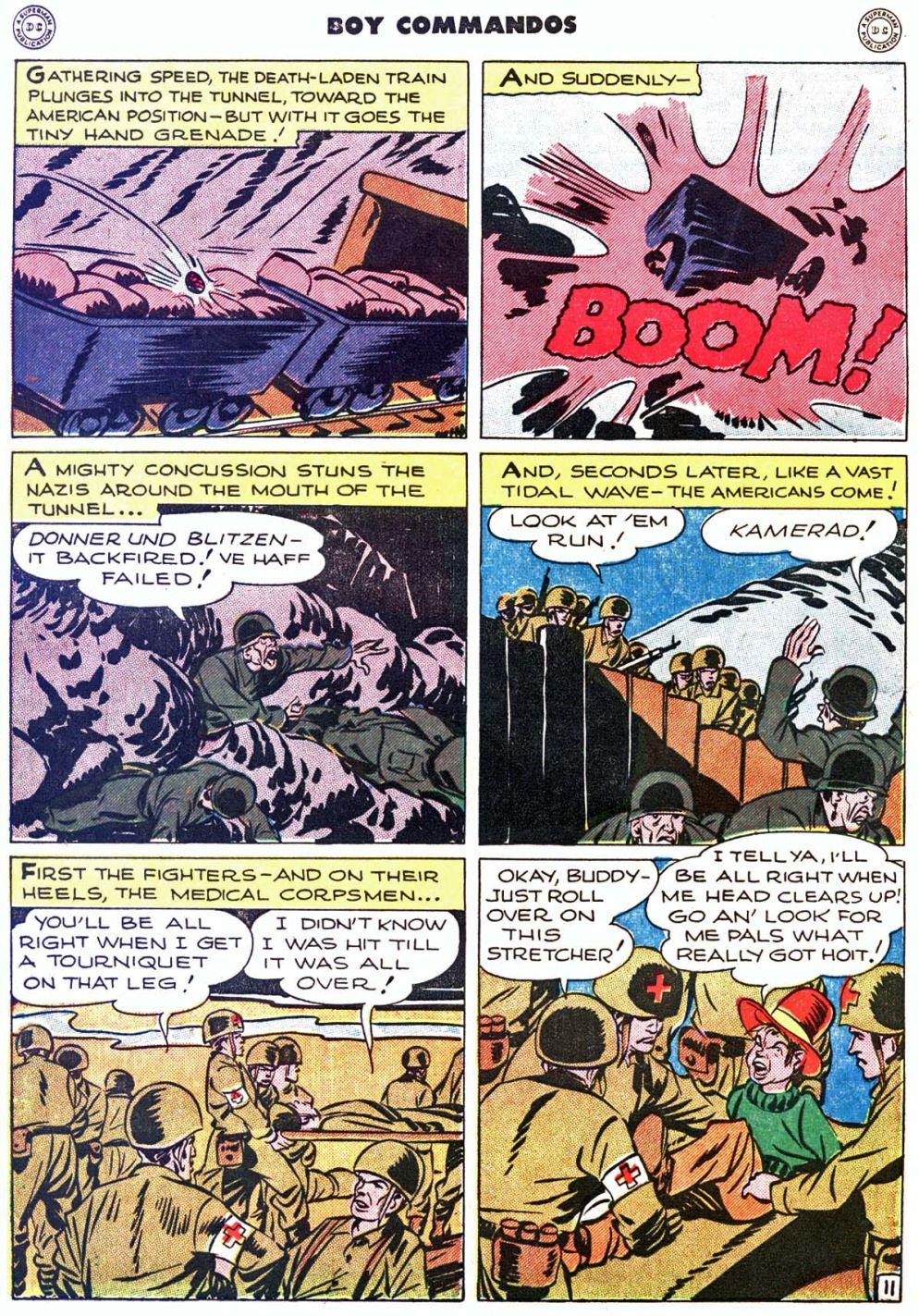 Read online Boy Commandos comic - Issue #12