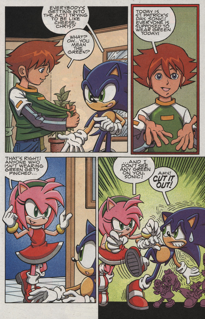 Read online Sonic X comic - Issue #17