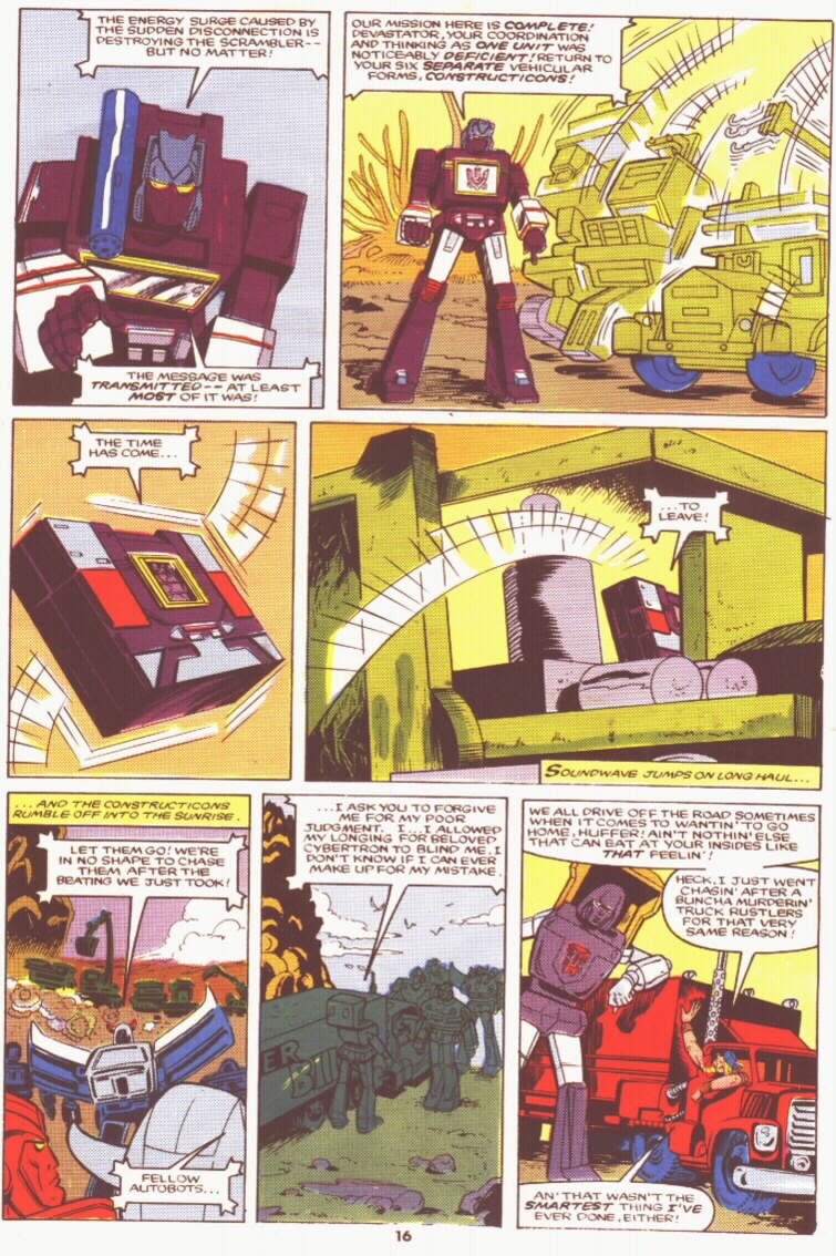Read online The Transformers (UK) comic - Issue #36