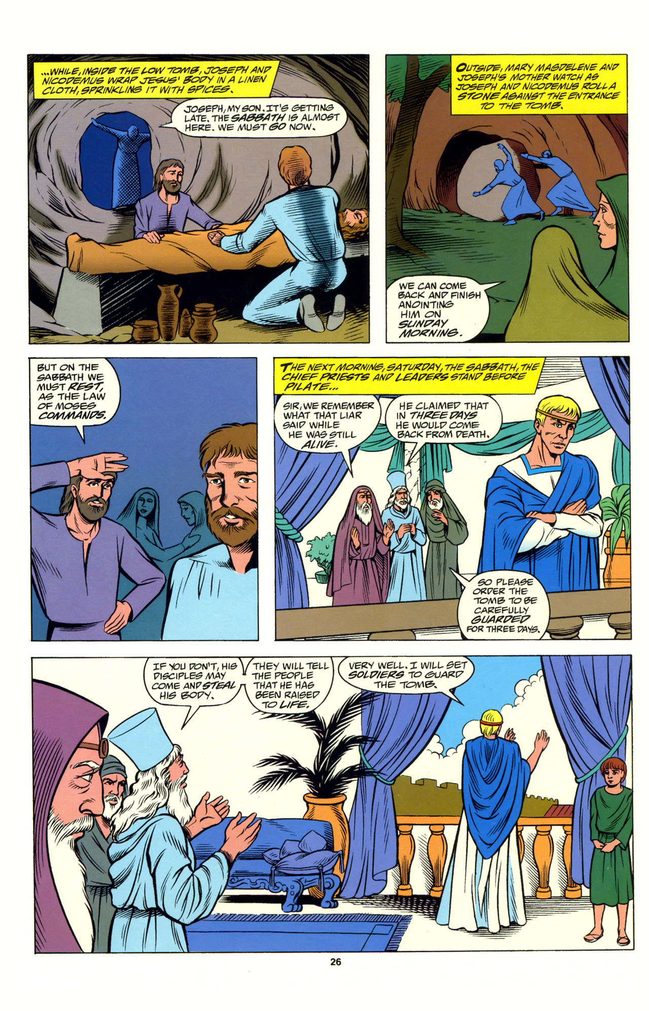 Read online The Life of Christ: The Easter Story comic - Issue # Full