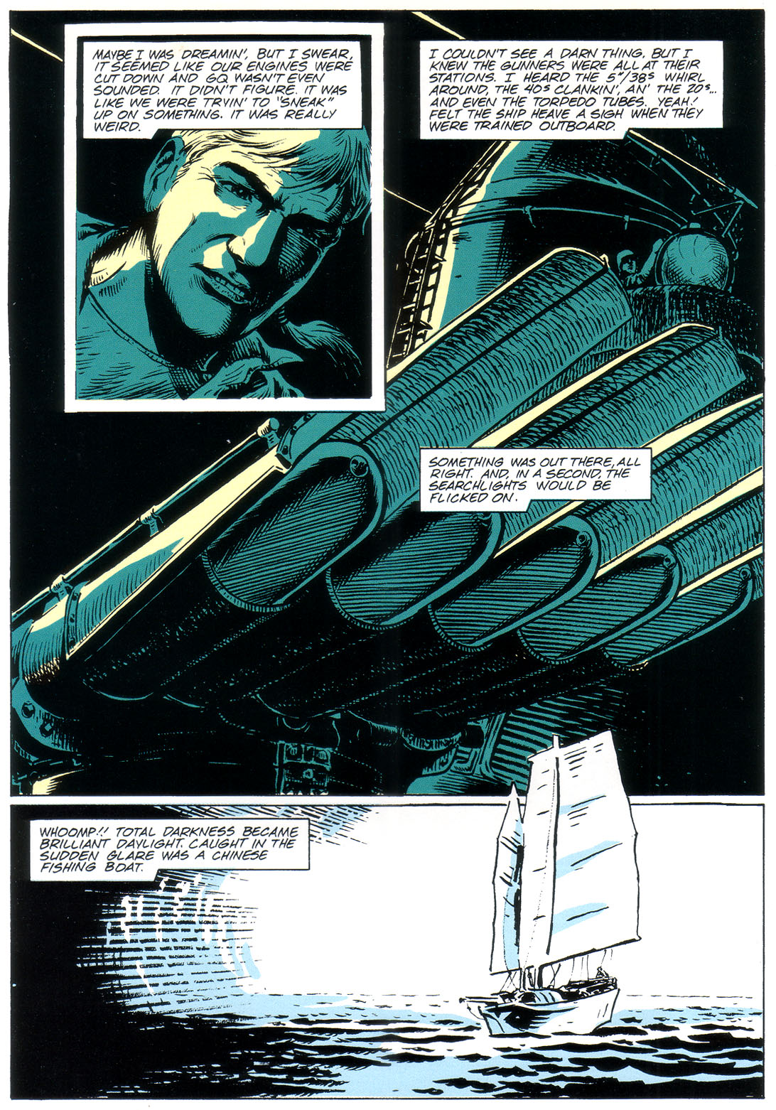 Read online Marvel Graphic Novel comic - Issue #48 - A Sailors Story ...