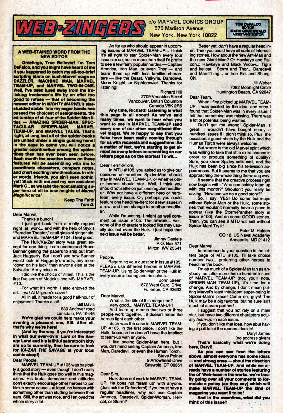 Read online Marvel Team-Up (1972) comic - Issue #111