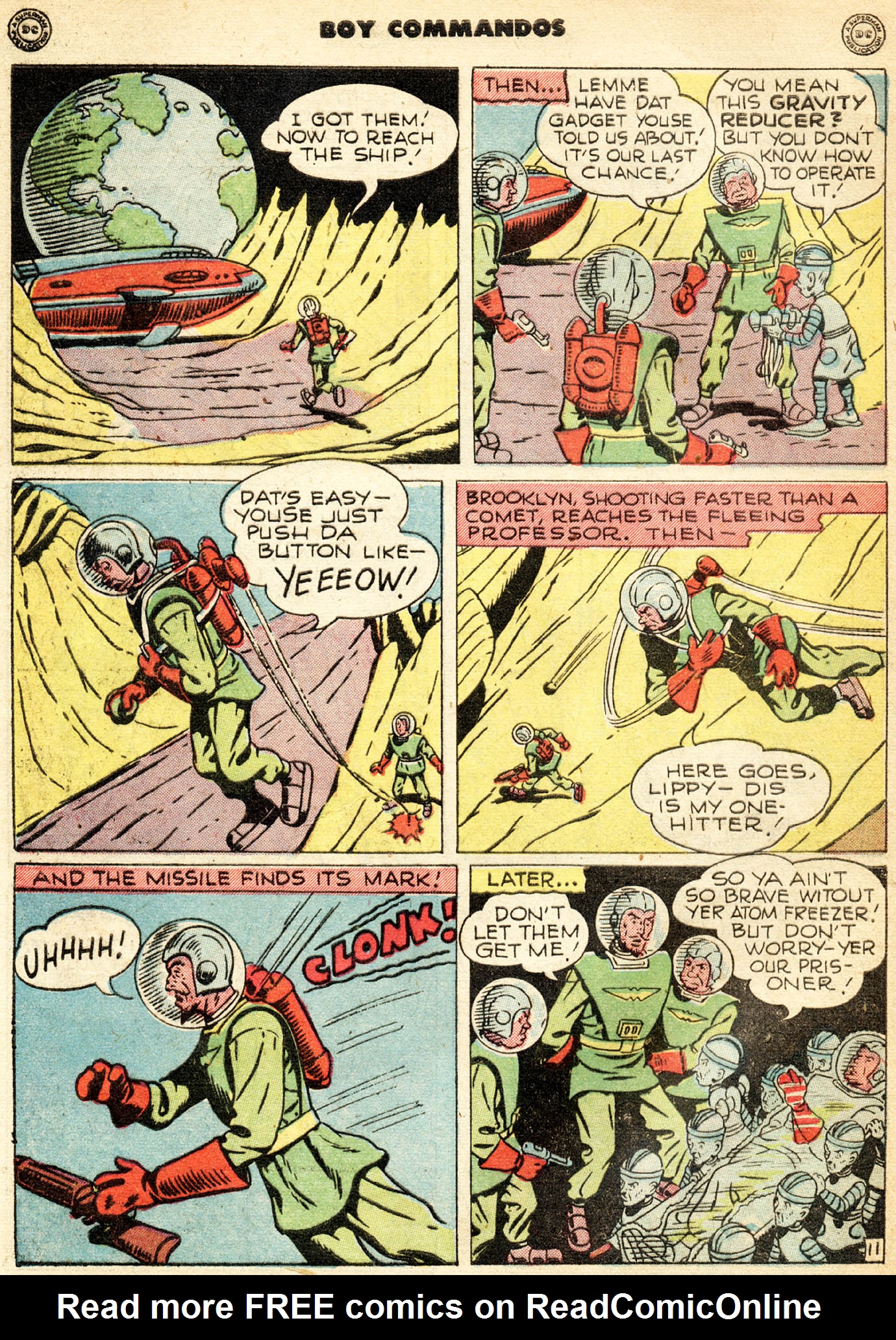 Read online Boy Commandos comic - Issue #20