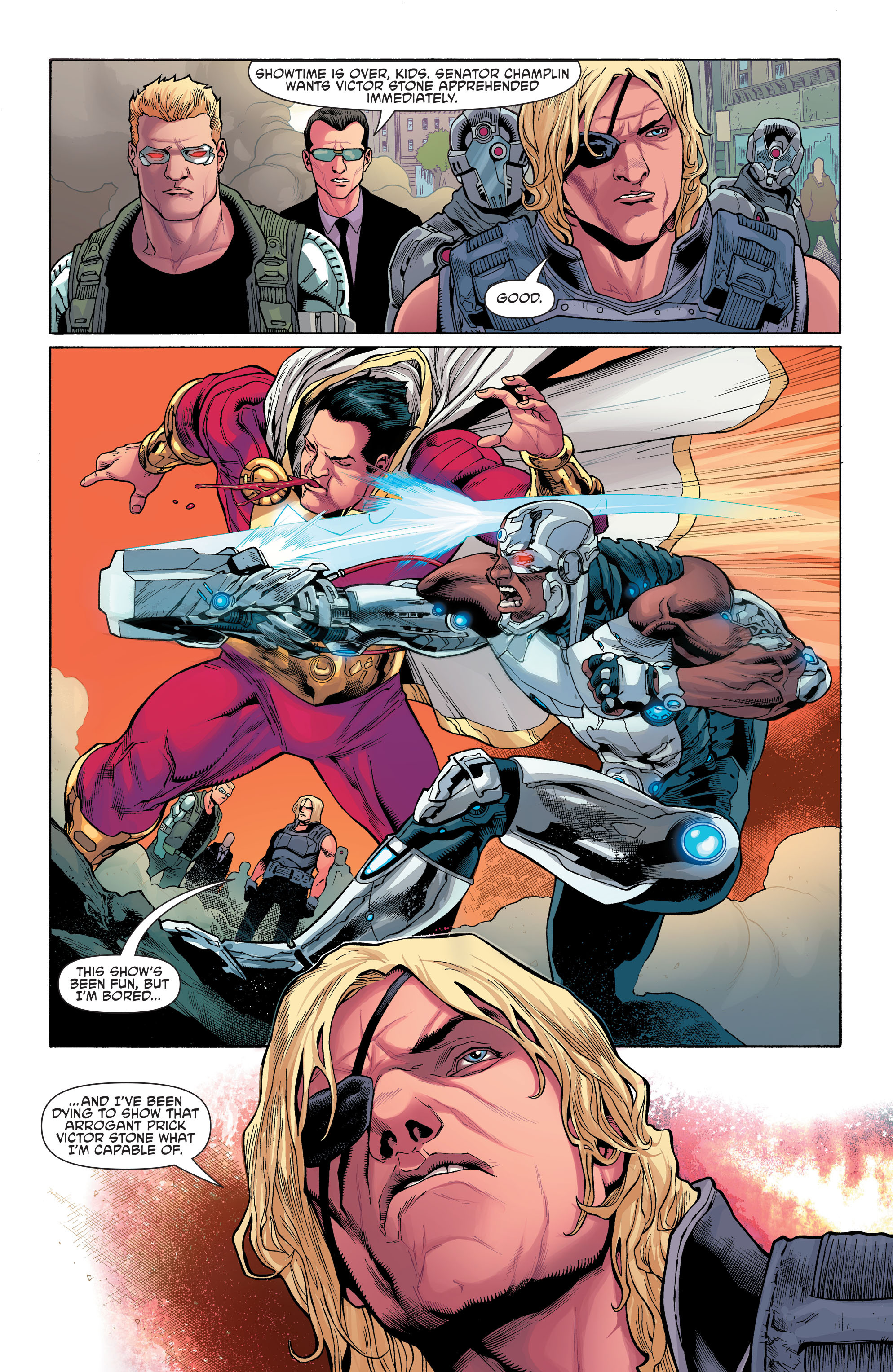 Read online Cyborg (2015) comic - Issue #9