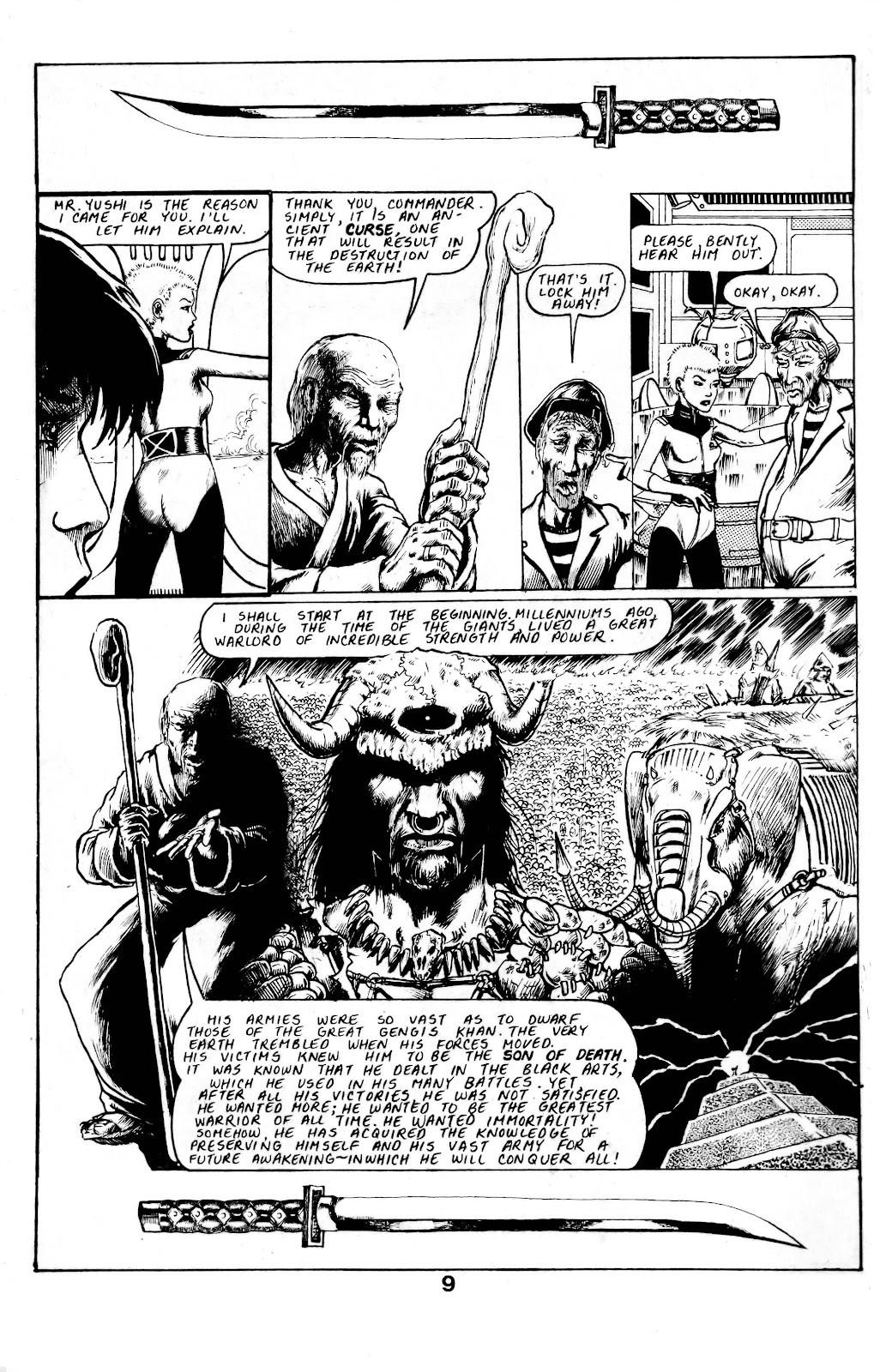 Read online Samurai comic - Issue #9