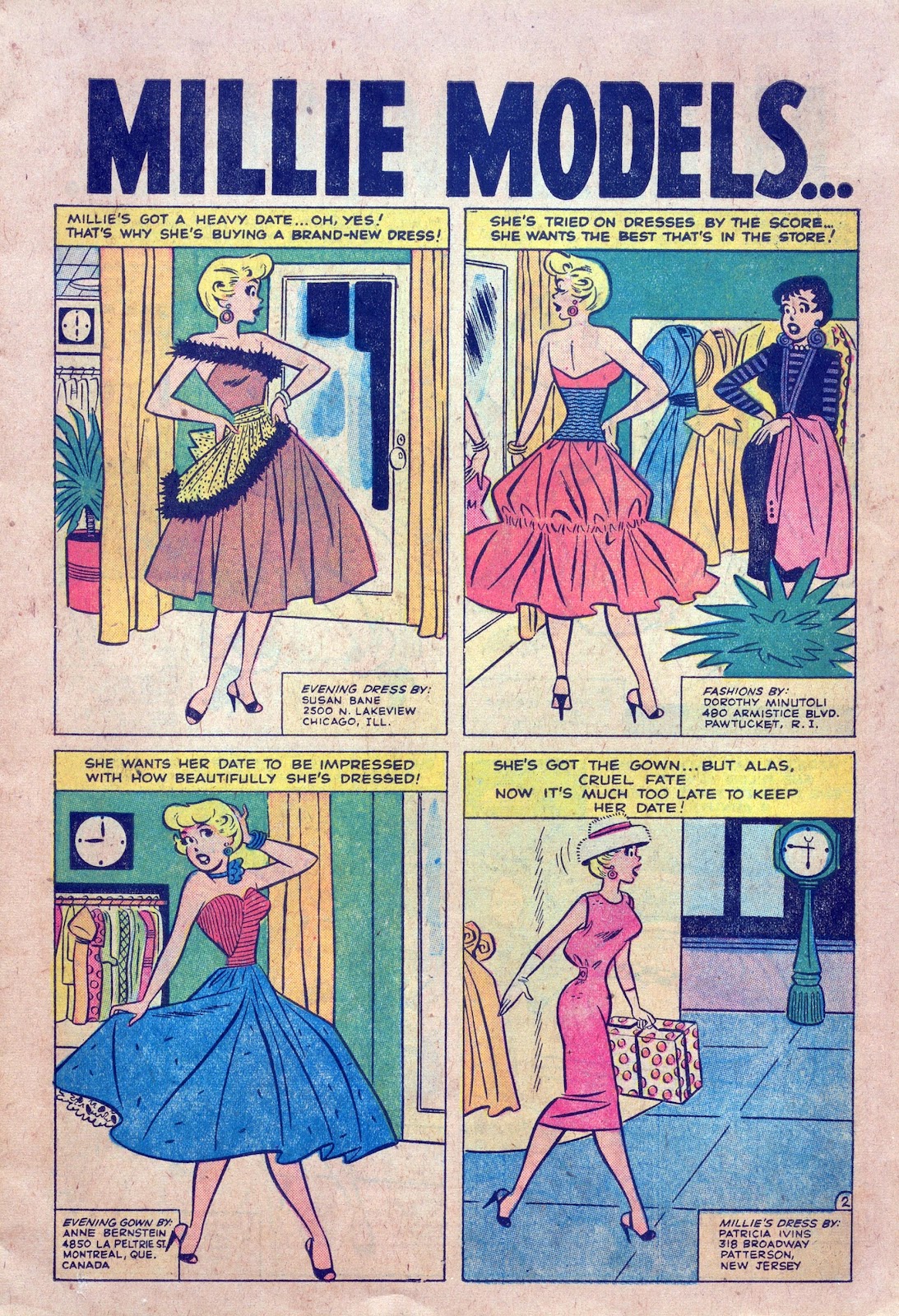 Read online Millie the Model comic - Issue #71