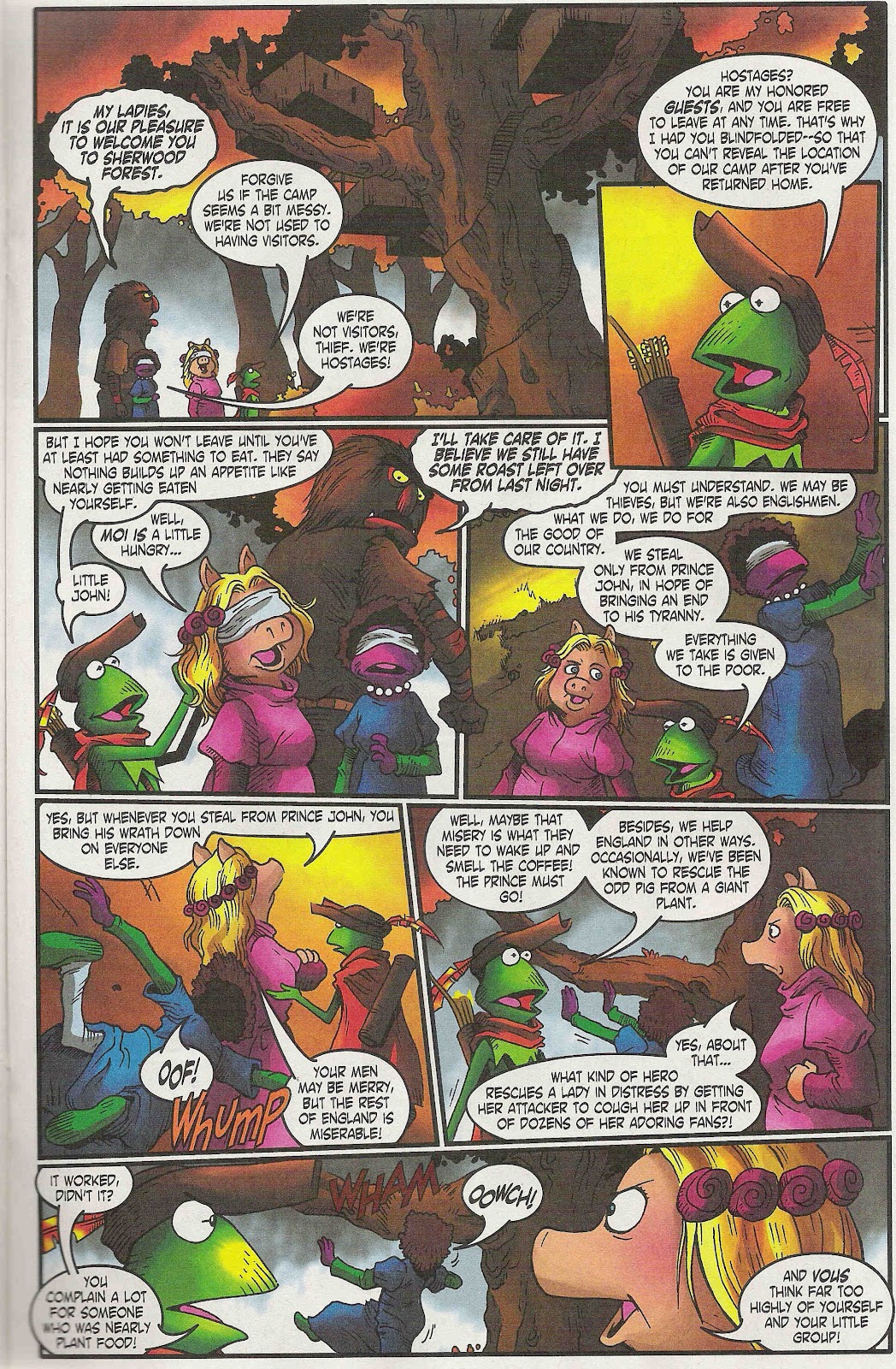 Read online Muppet Robin Hood comic - Issue #2