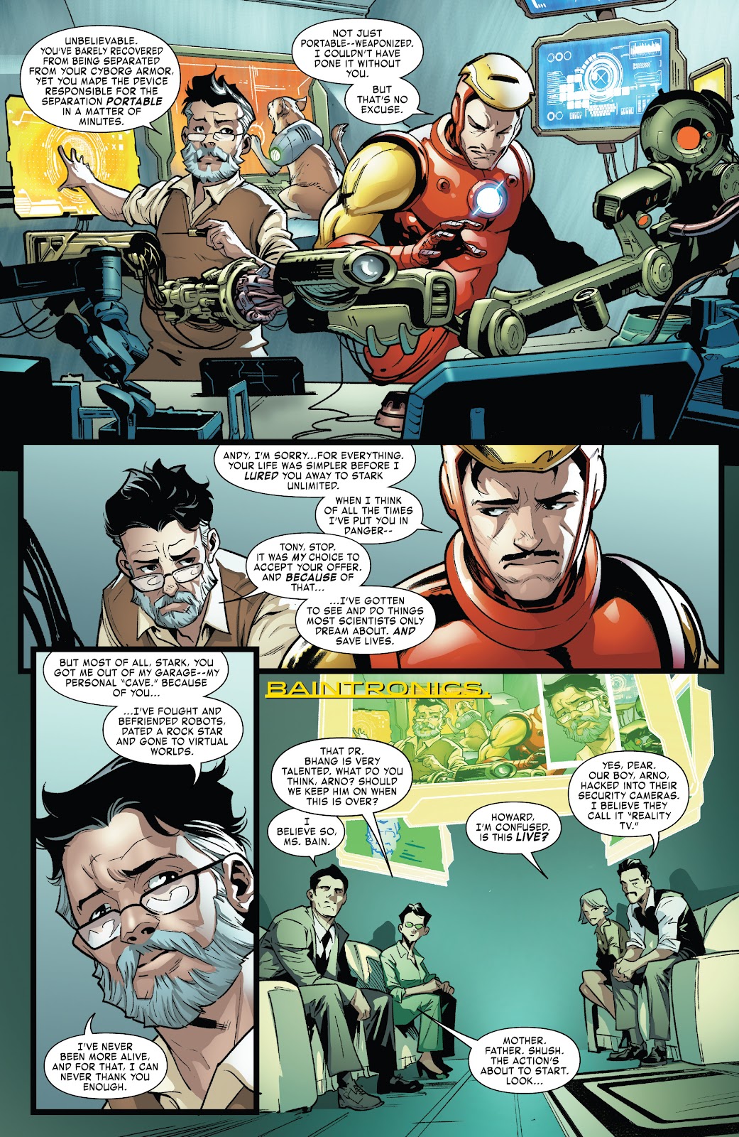 Read online Tony Stark: Iron Man comic - Issue #19