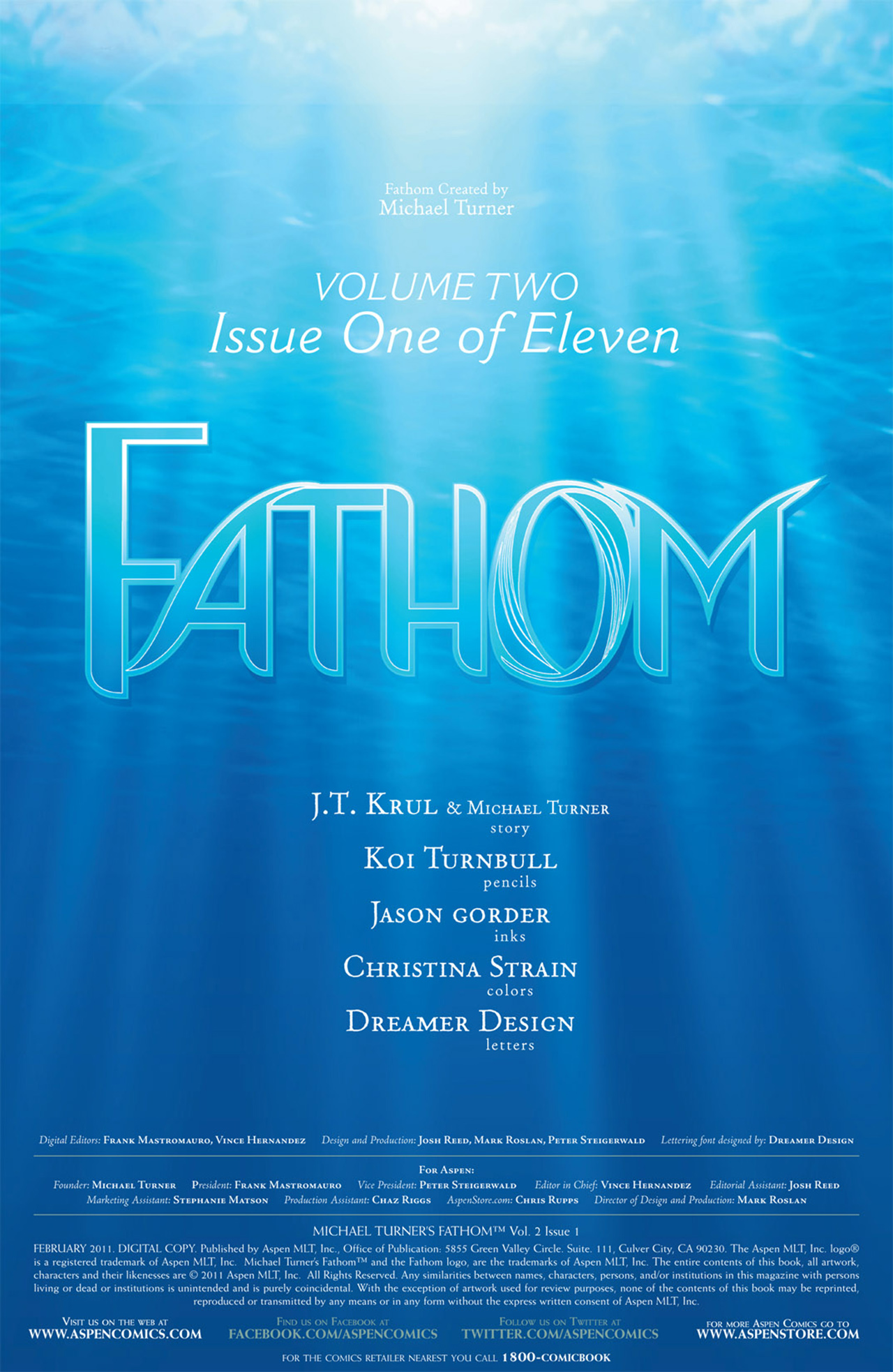Read online Fathom (2005) comic - Issue #1