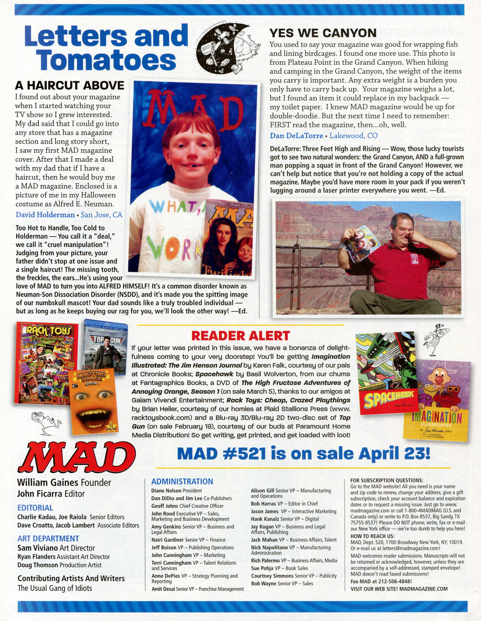 Read online MAD comic - Issue #520