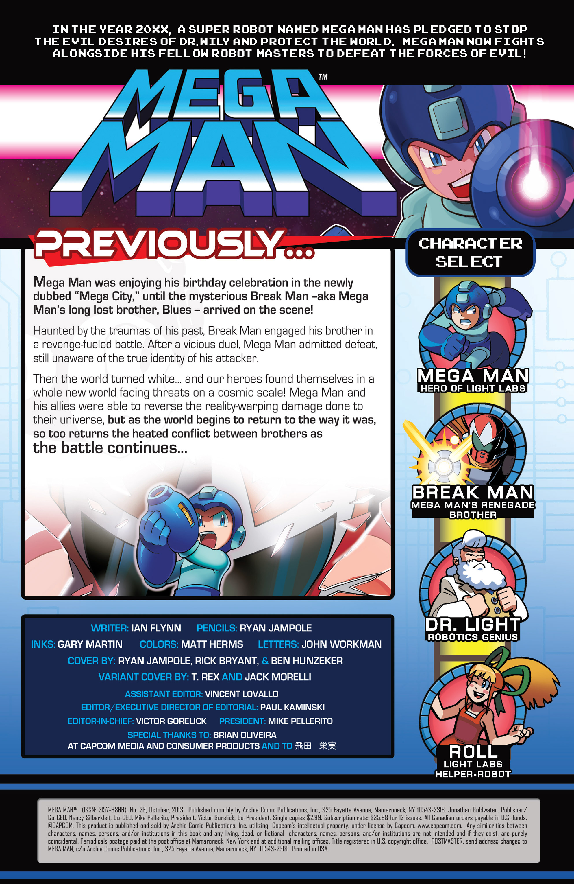 Read online Mega Man comic - Issue #28