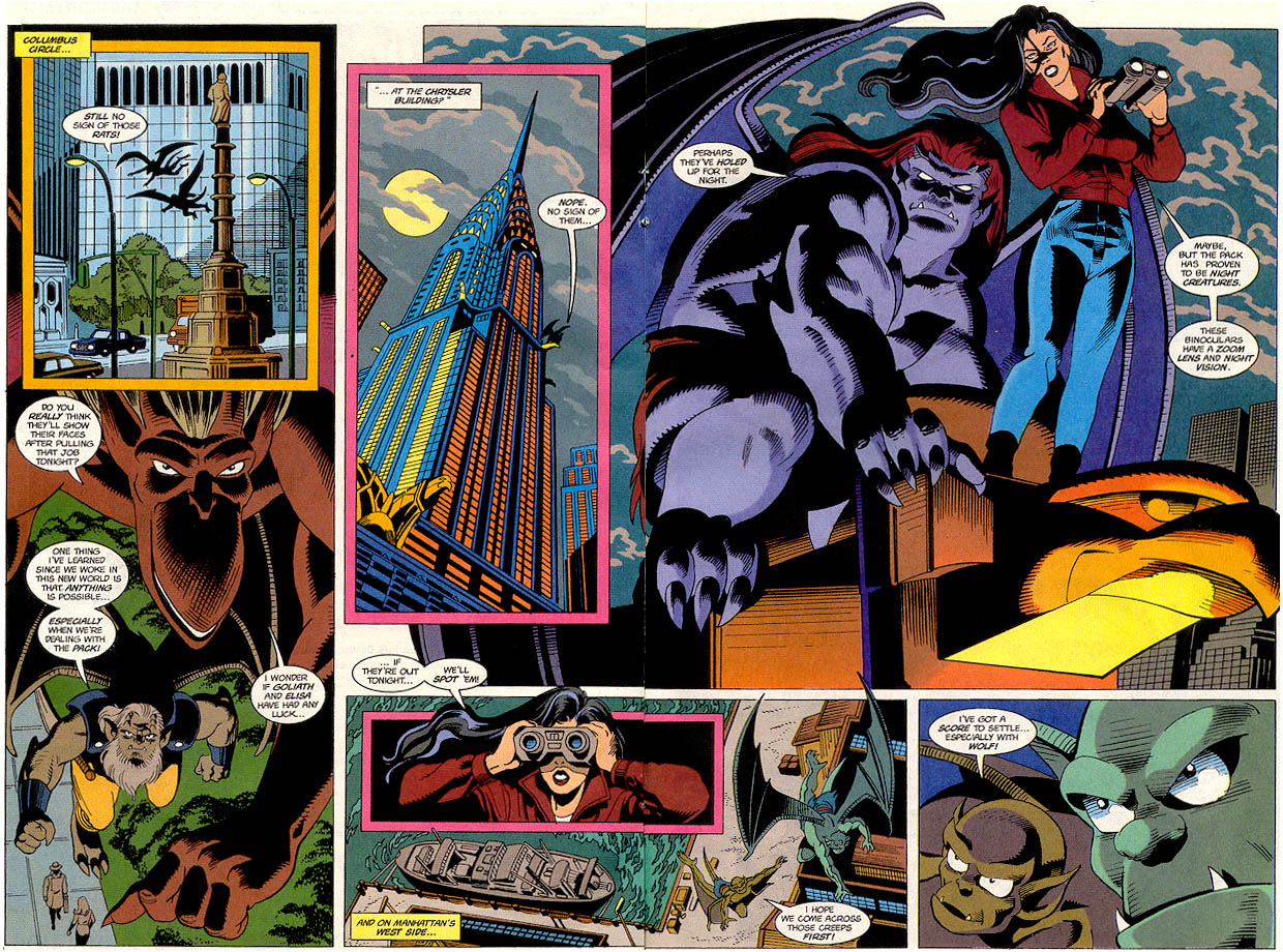 Read online Gargoyles (1995) comic - Issue #7 - The Pack Attacks