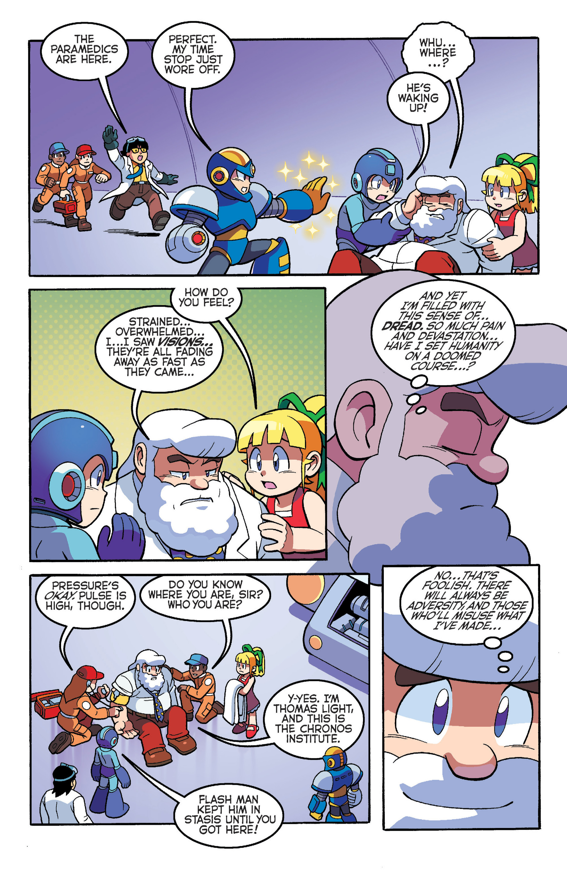 Read online Mega Man comic - Issue #55