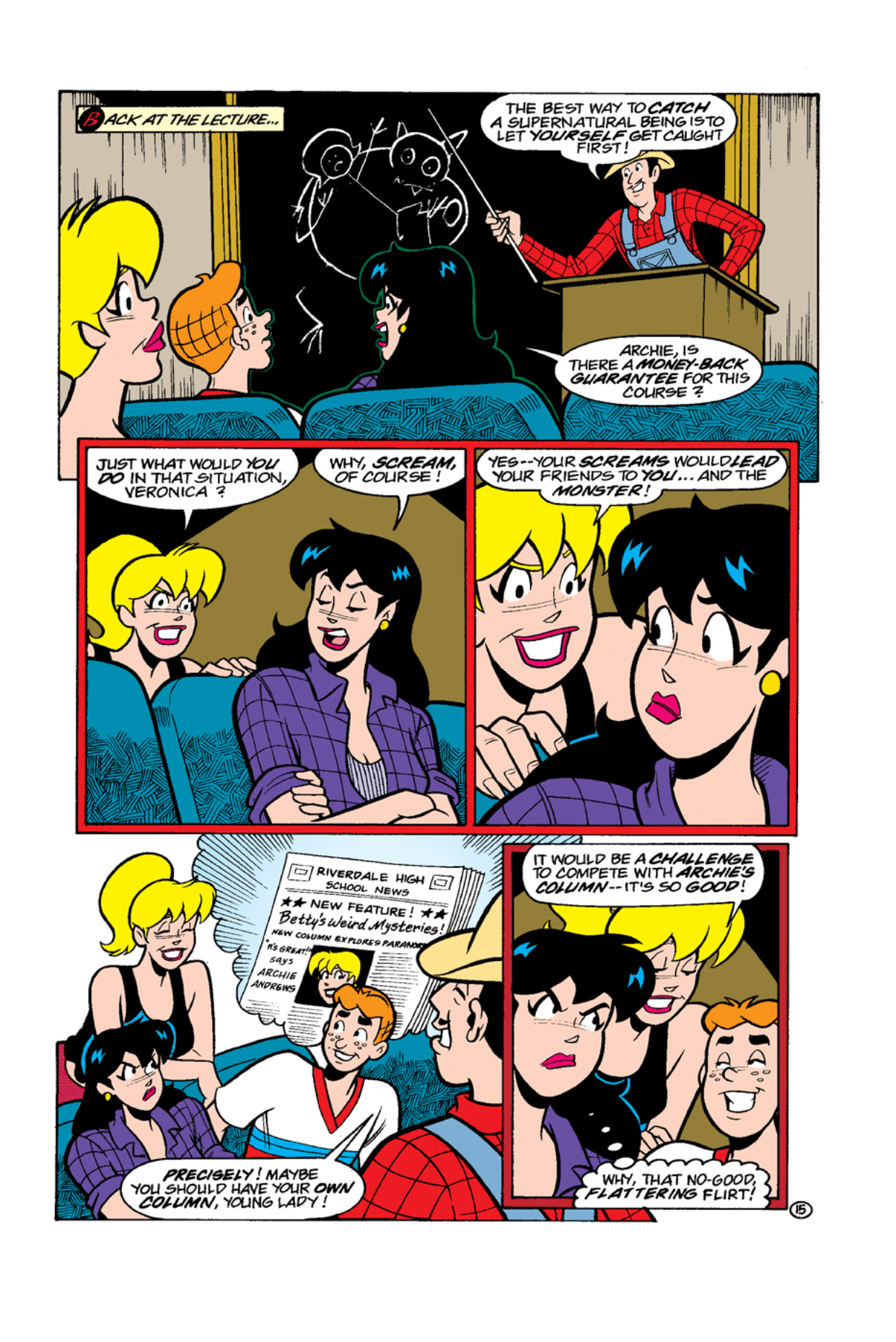 Read online Archie's Weird Mysteries comic - Issue #6