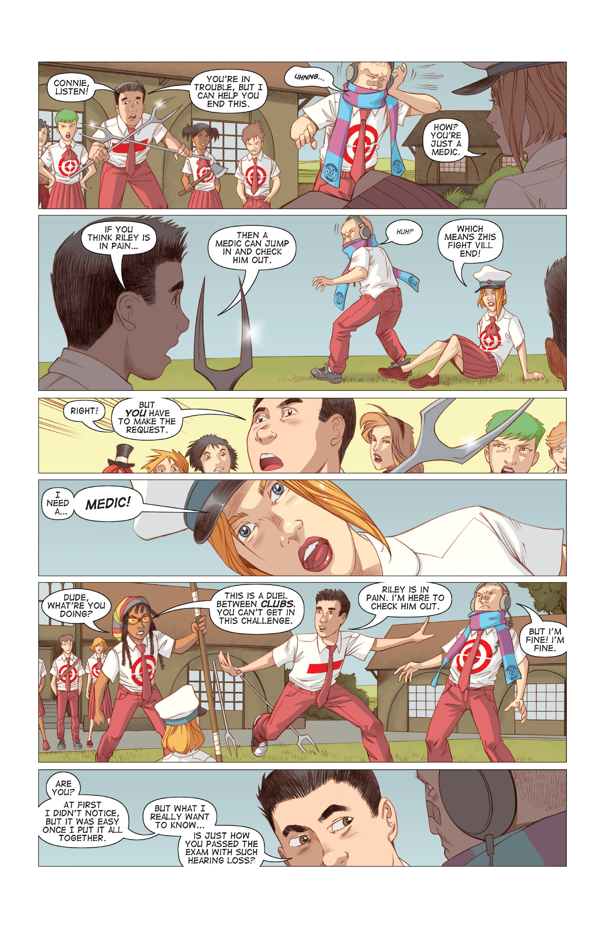 Read online Five Weapons comic - Issue #7