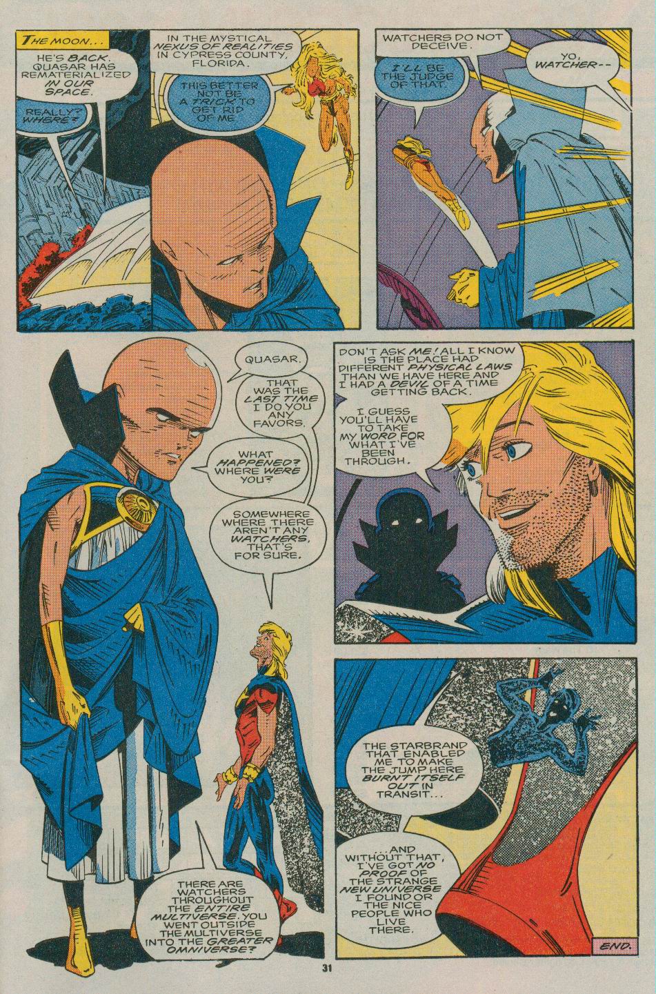 Read online Quasar comic - Issue #31