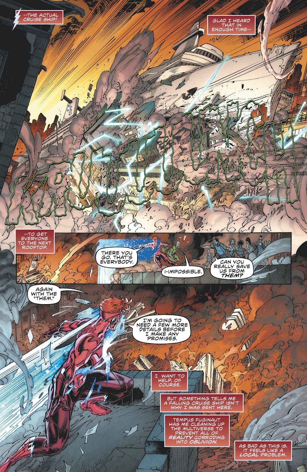 Read online Flash Forward comic - Issue #3