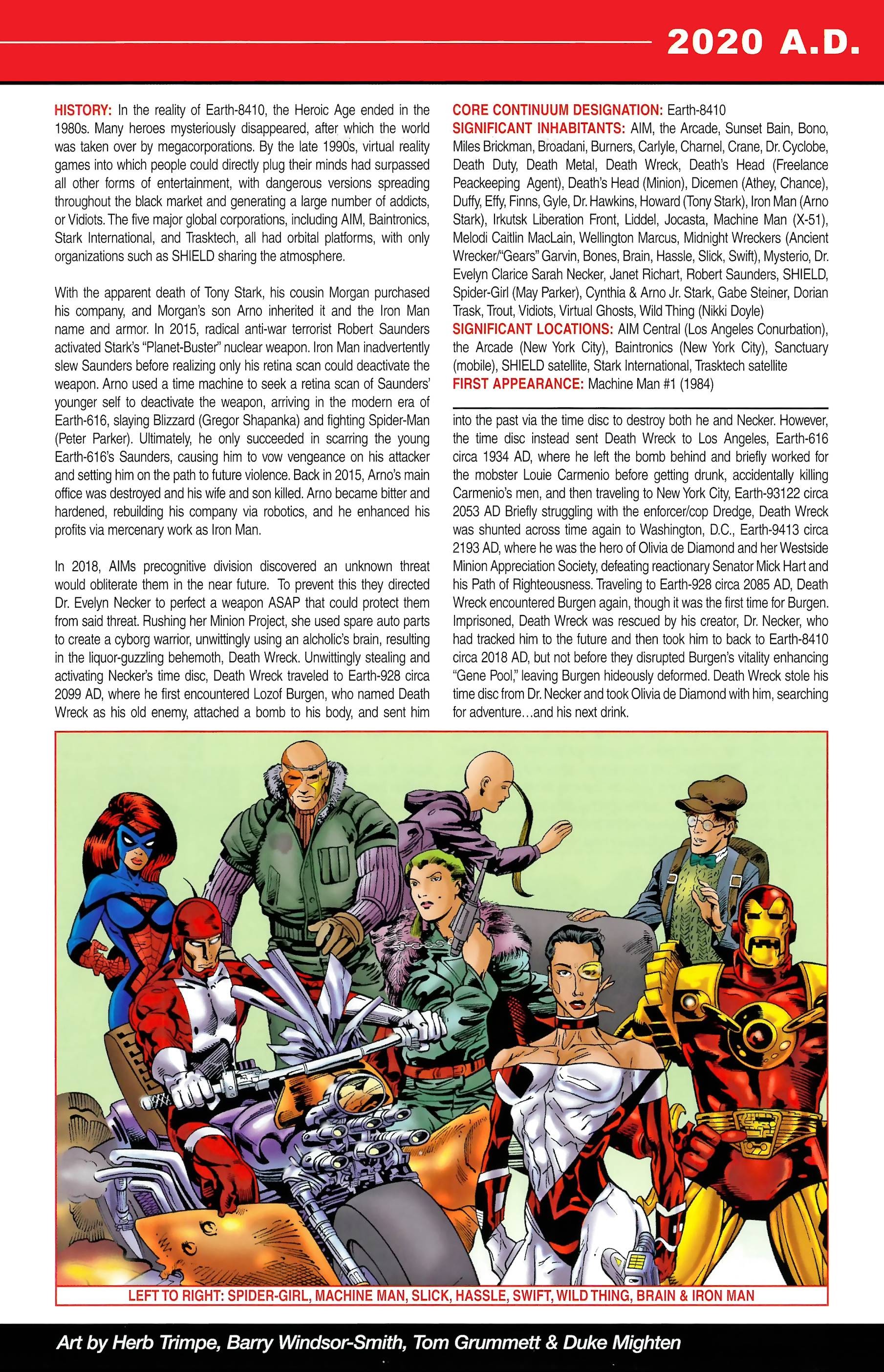 Official Handbook Of The Marvel Universe A To Z Tpb 1 Part 1 | Read ...