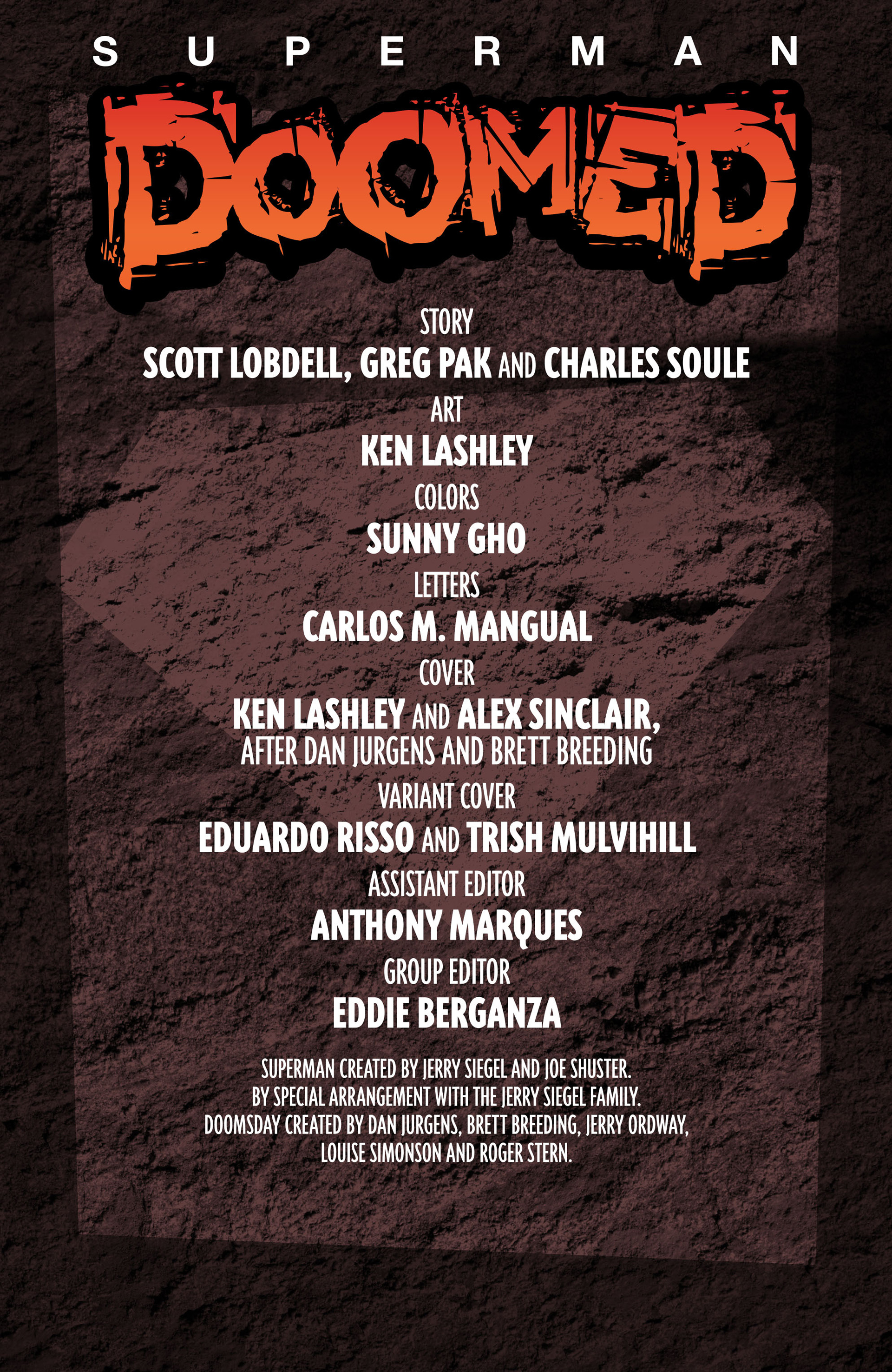 Read online Superman: Doomed comic - Issue #1