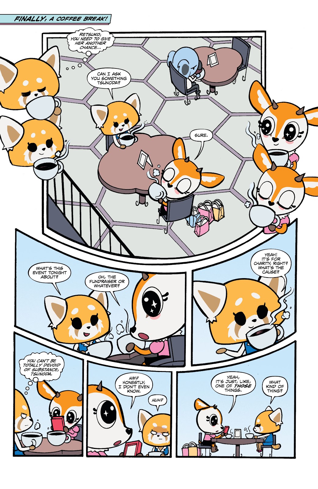 Read online Aggretsuko comic - Issue #2