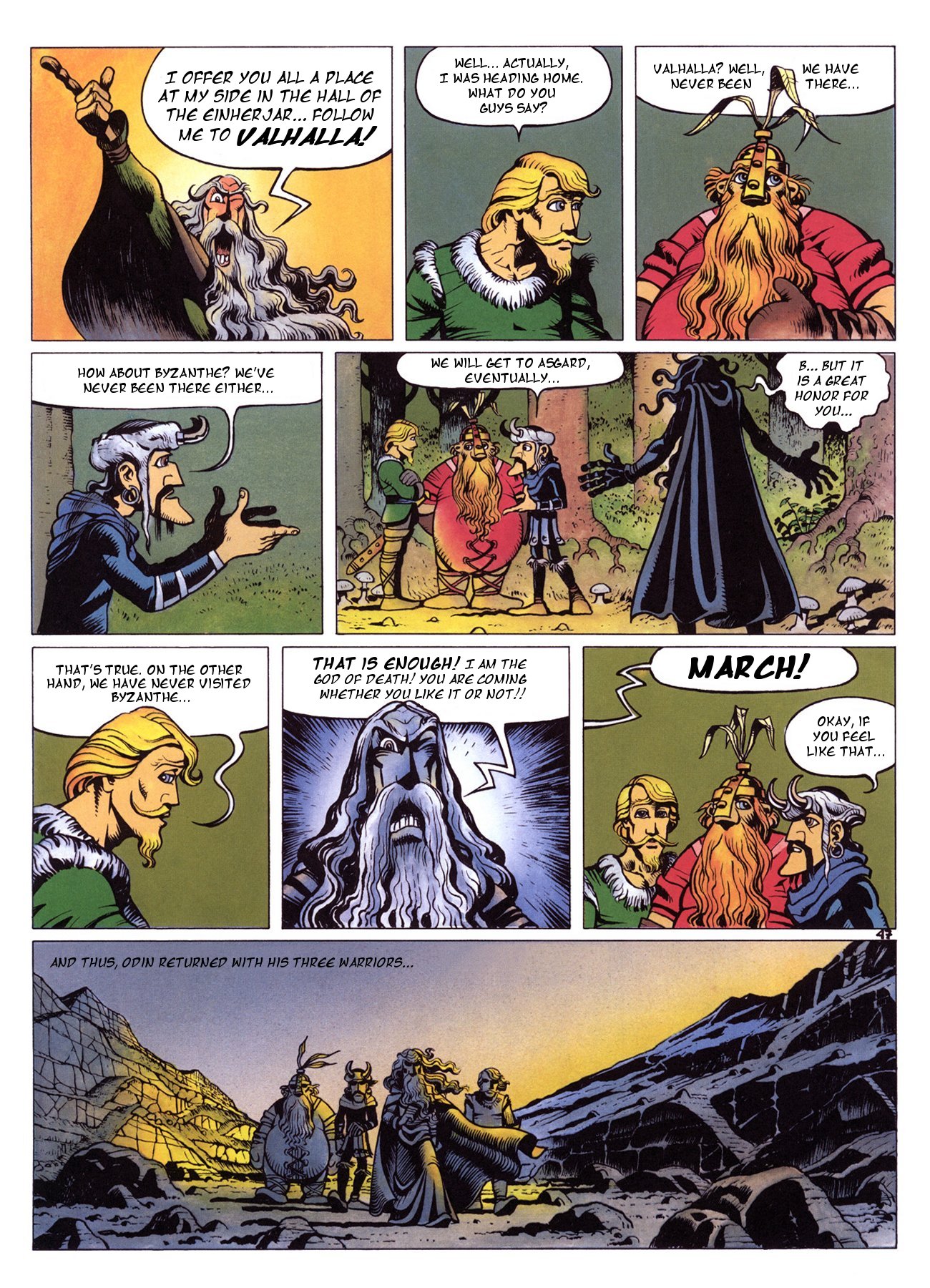 Read online Valhalla comic - Issue #3