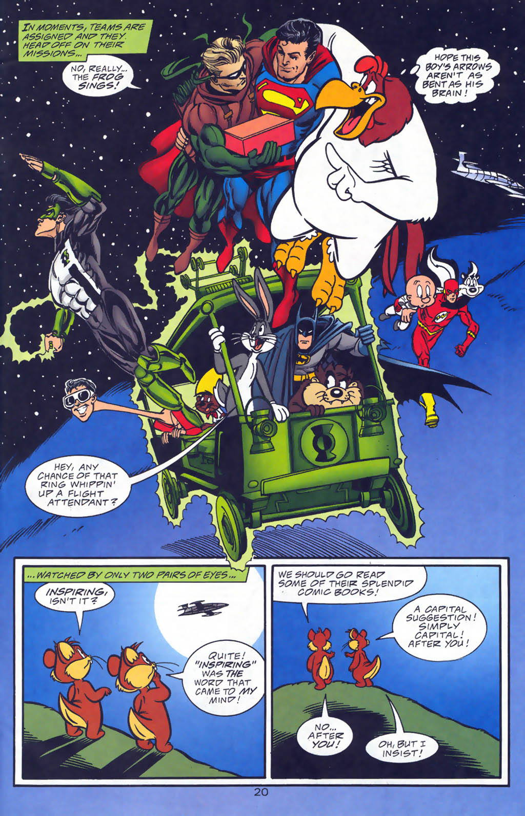 Read online Superman & Bugs Bunny comic - Issue #3
