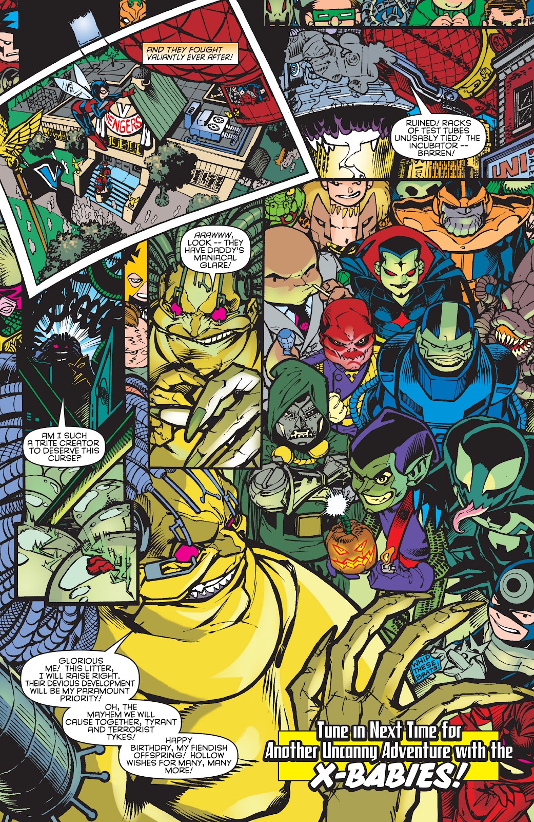 Read online X-Babies: Reborn comic - Issue # Full