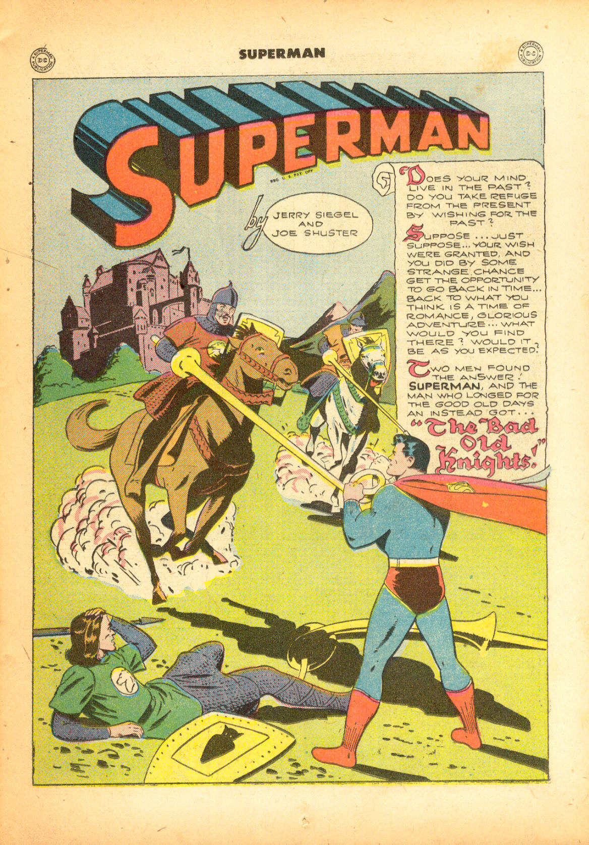 Read online Superman (1939) comic - Issue #38