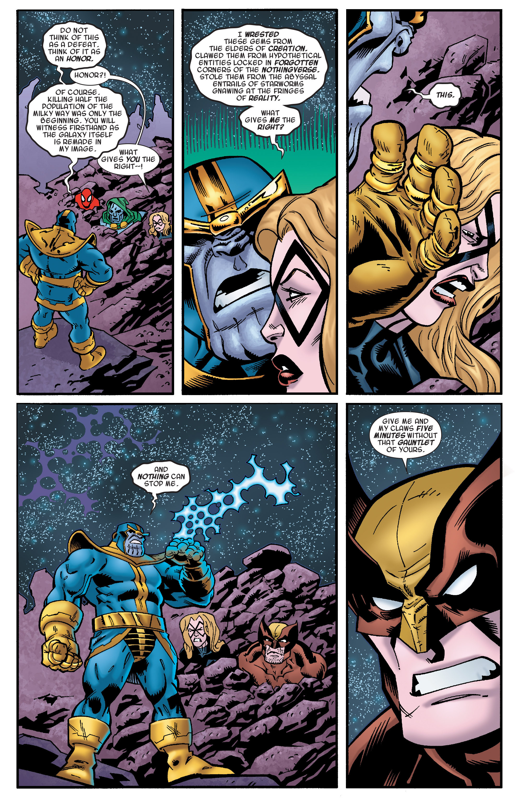 Read online Avengers & the Infinity Gauntlet comic - Issue #4