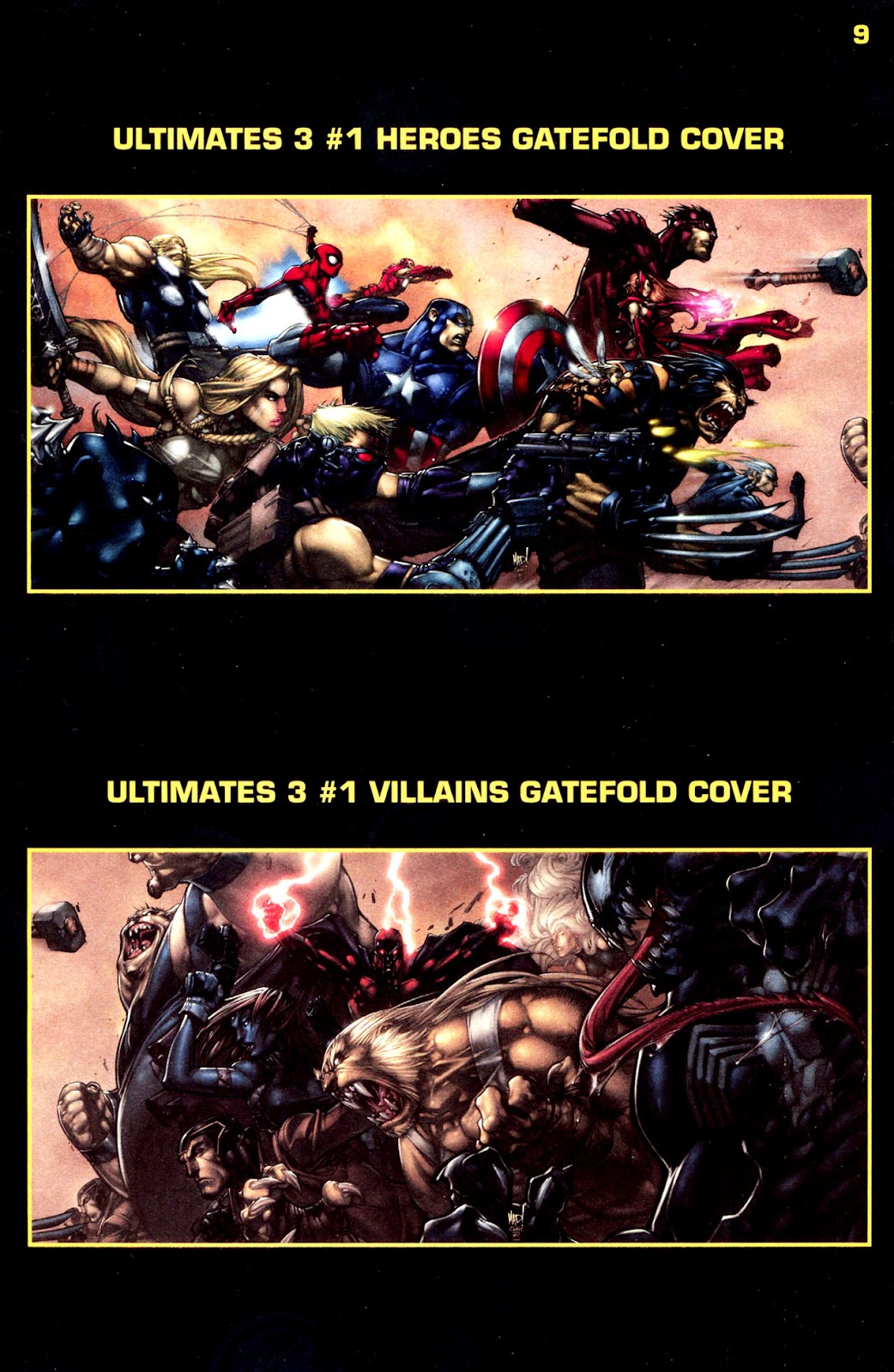 Read online Ultimate Marvel Sampler comic - Issue # Full