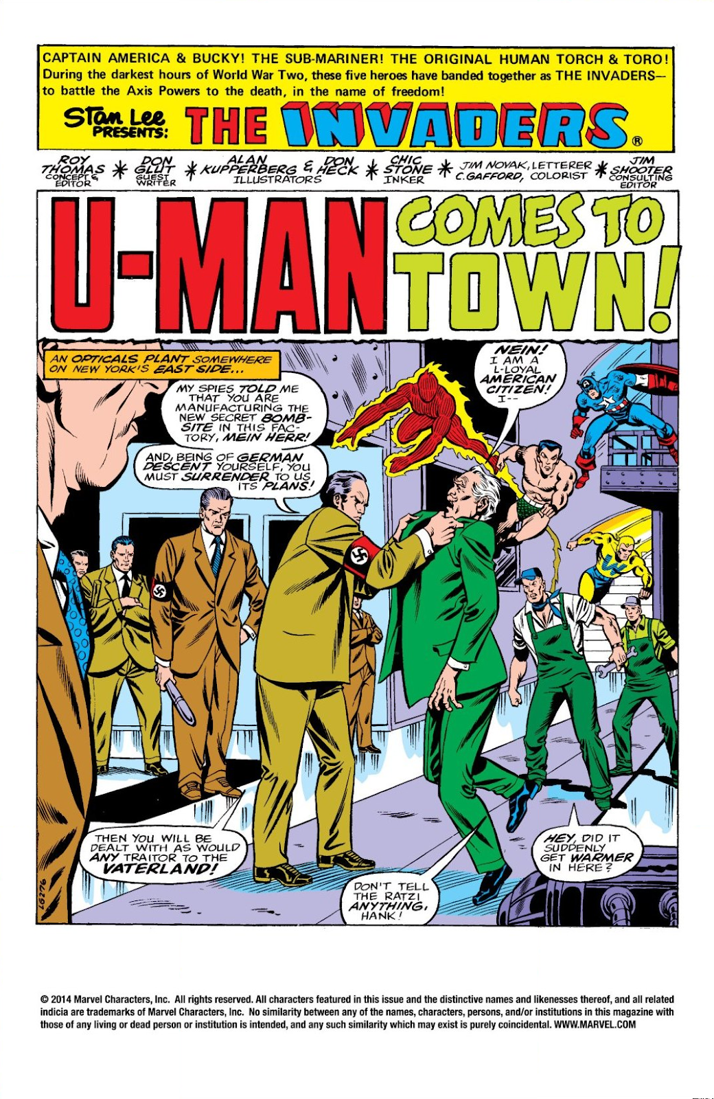 Read online The Invaders Classic comic - Issue # TPB 2 (Part 3)