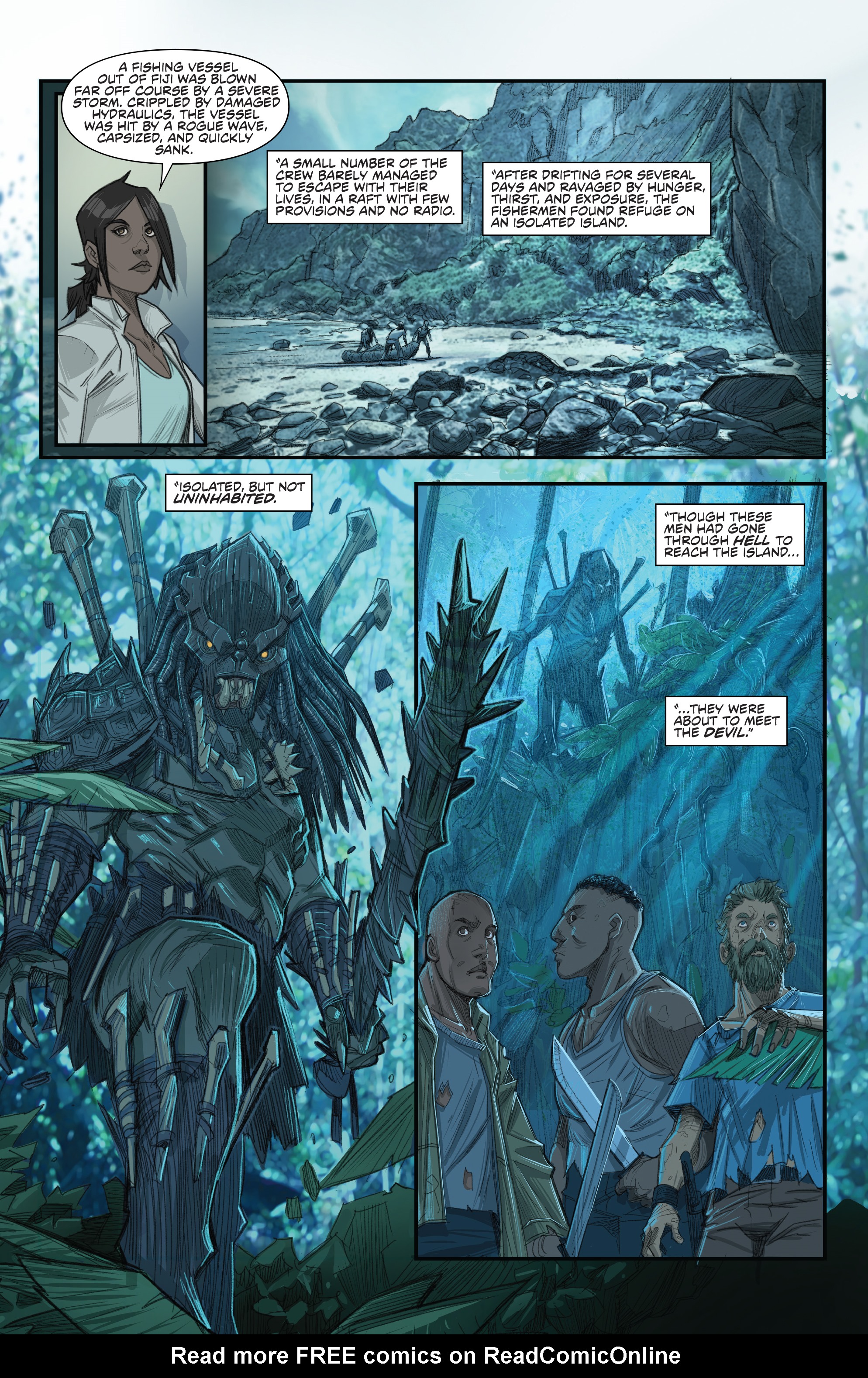Read online Predator: Hunters comic - Issue #2