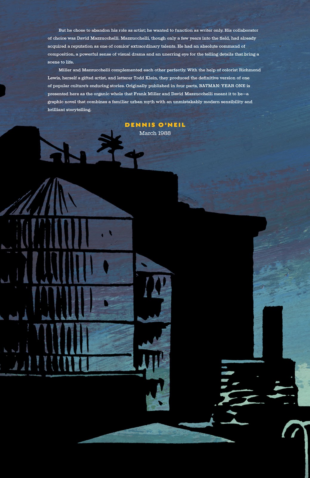 Read online Batman: Year One: The Deluxe Edition comic - Issue # TPB