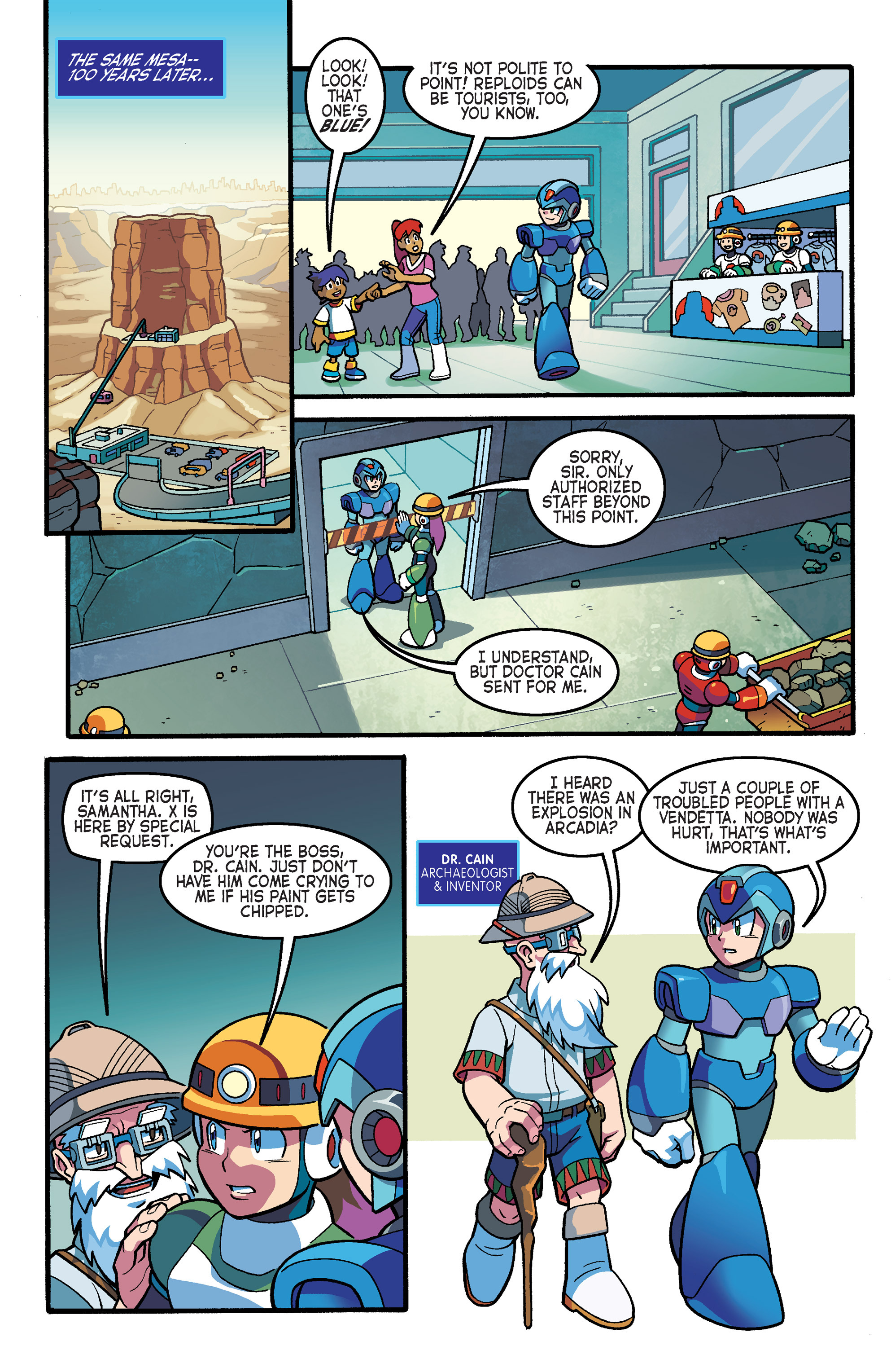 Read online Mega Man comic - Issue #37