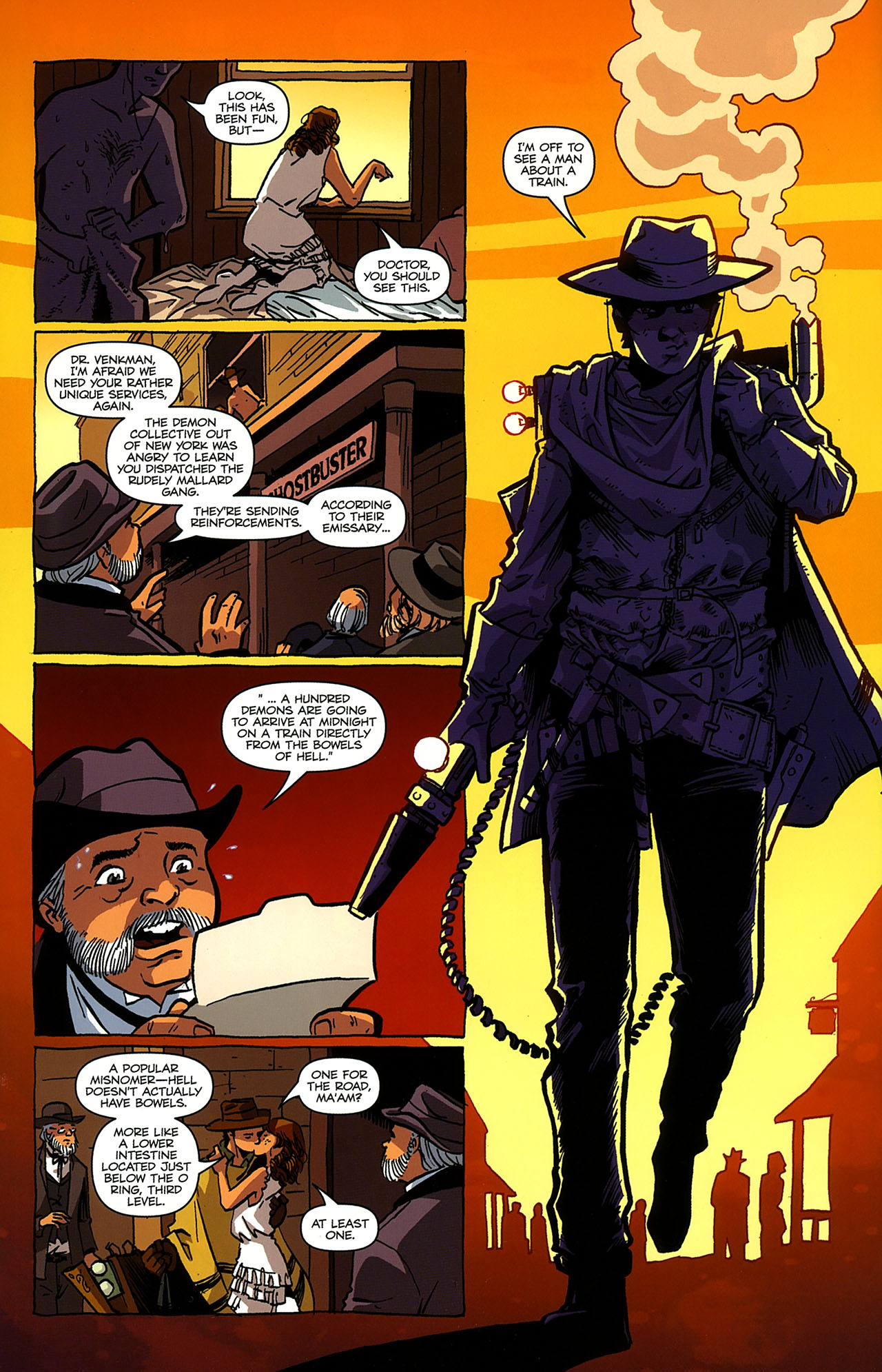 Read online Ghostbusters: Displaced Aggression comic - Issue #1