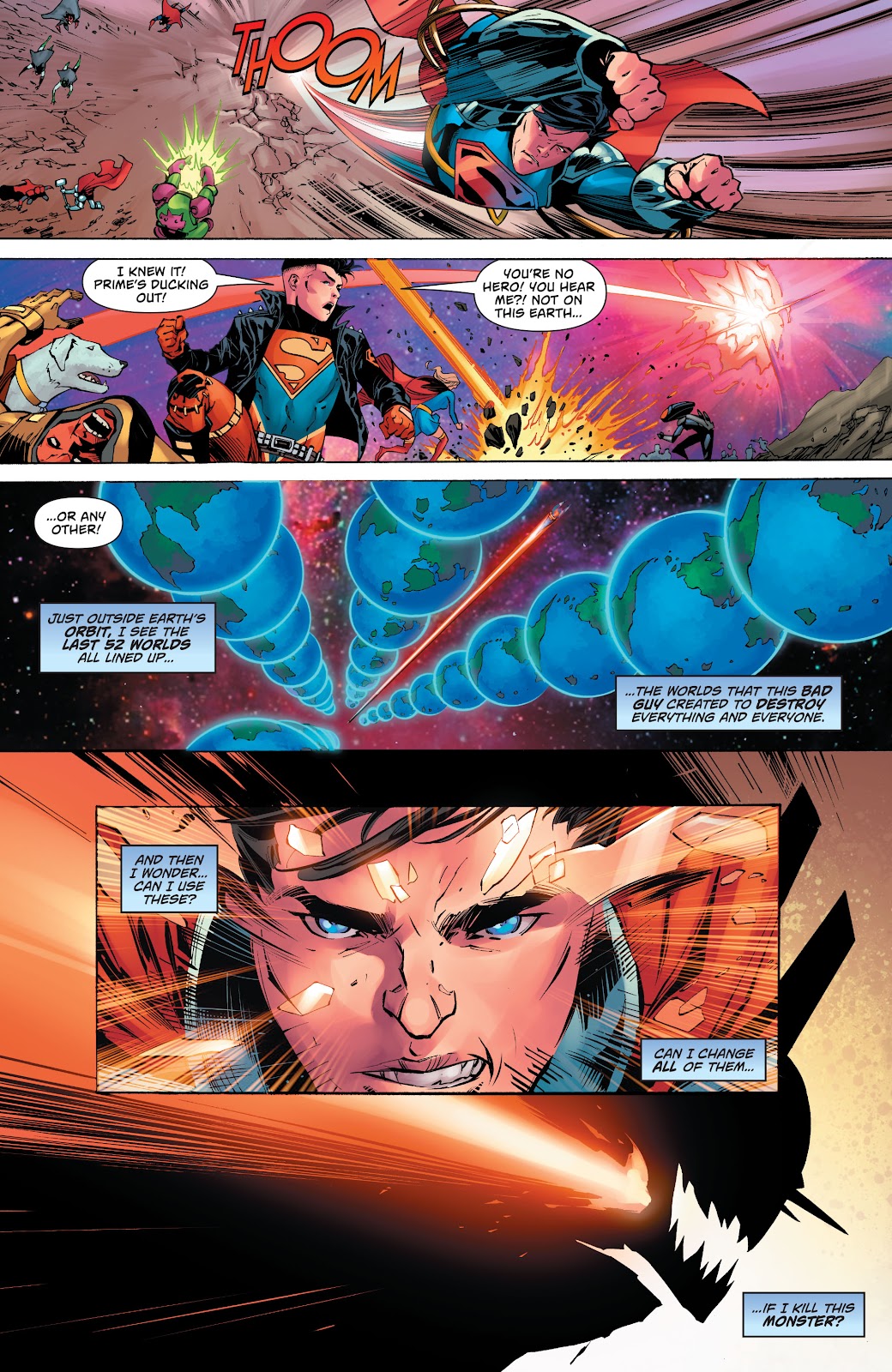 Darkest Knight Addition and Low 1-C Retcon Punch for Superboy Prime ...