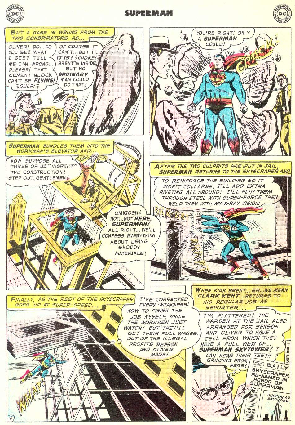 Read online Superman (1939) comic - Issue #124