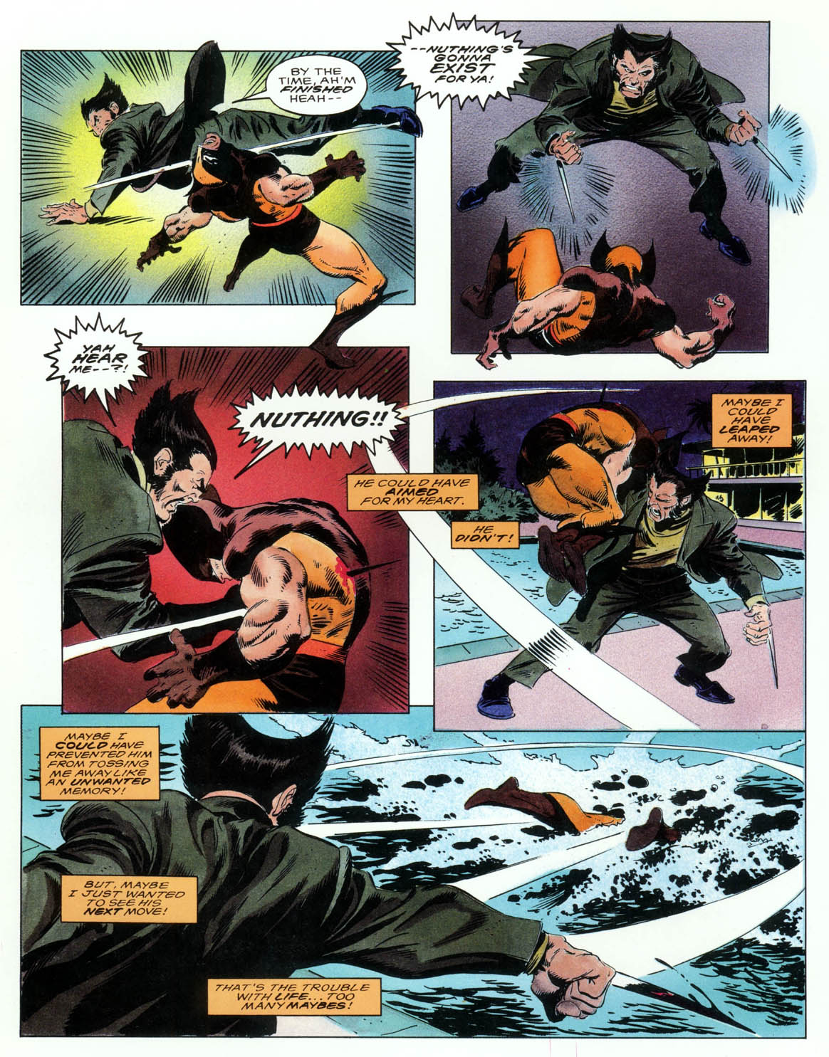 Read online Marvel Graphic Novel comic - Issue #67 - Wolverine - Bloody Choices