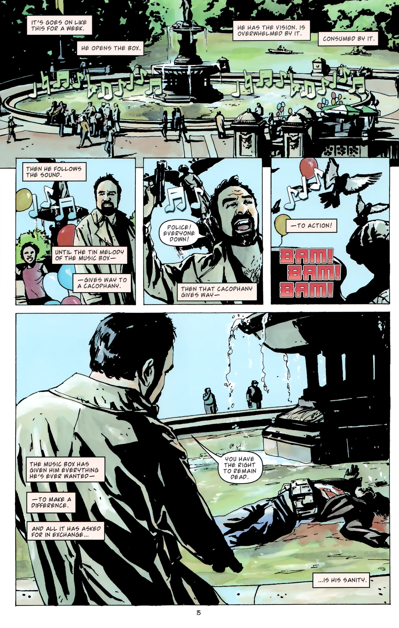 Read online Jennifer Love Hewitt's Music Box comic - Issue #1