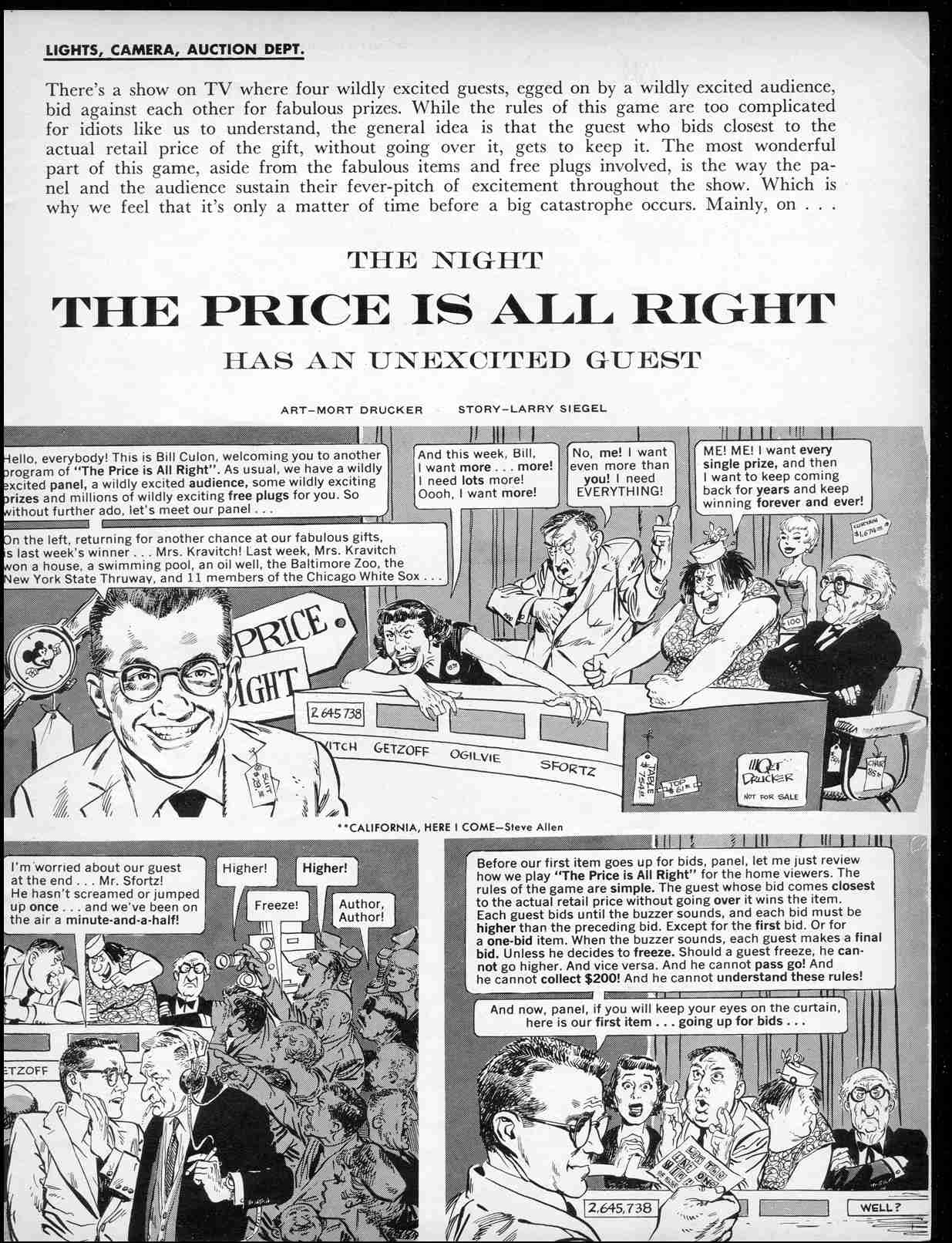 Read online MAD comic - Issue #51