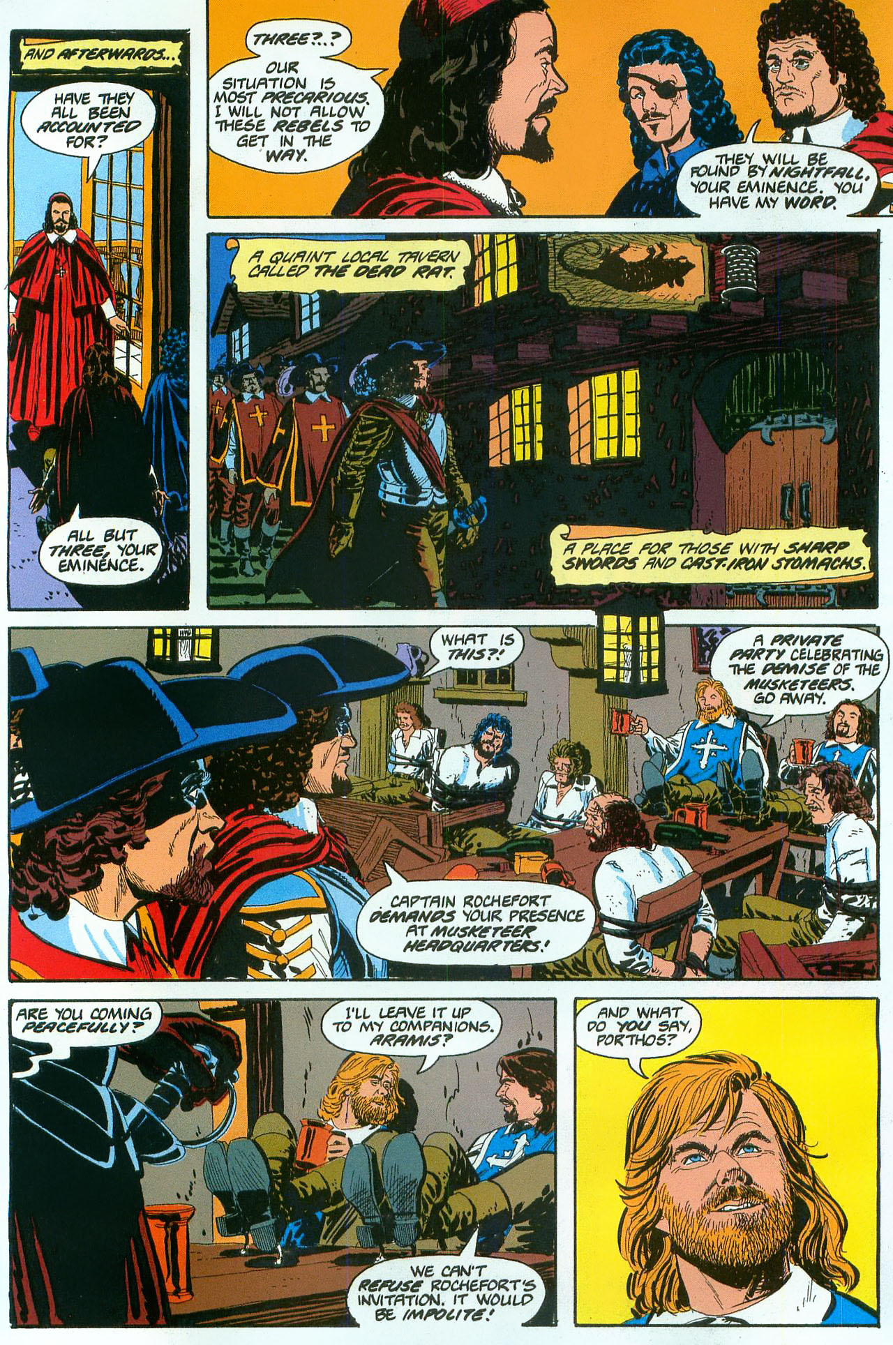 Read online The Three Musketeers comic - Issue #1