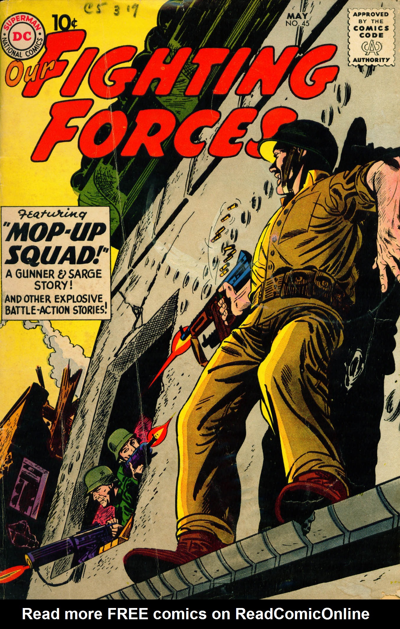 Read online Our Fighting Forces comic - Issue #45