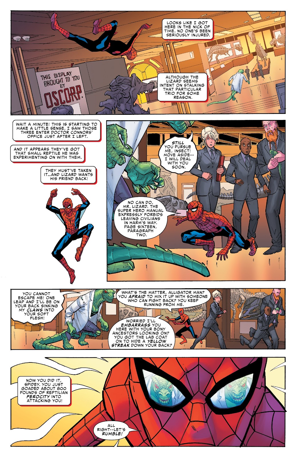 Read online Spider-Man: Reptilian Rage comic - Issue # Full